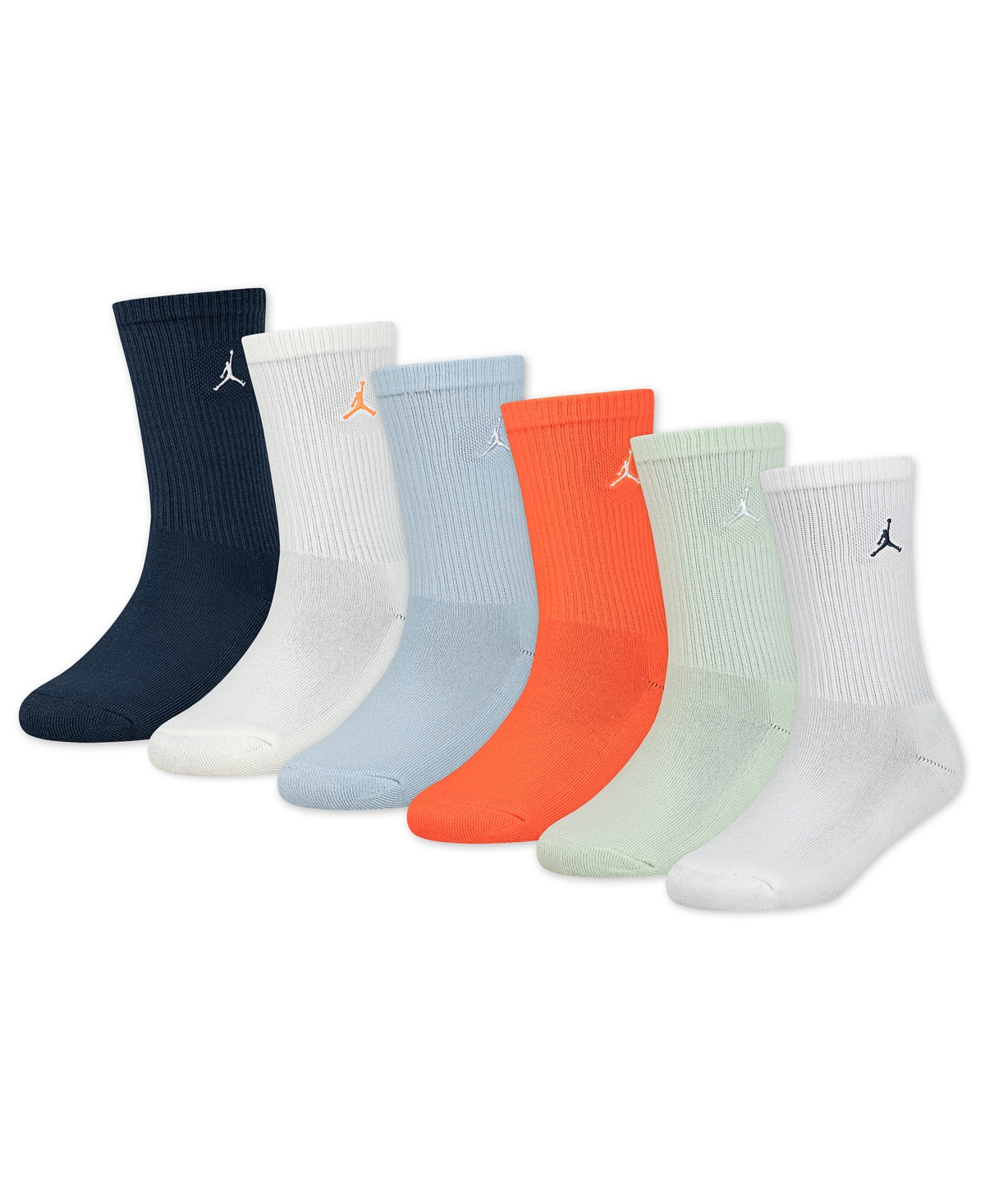 Click here for Jordan Boys 7-11 Everyday Crew Socks  6-Pack - Squ... prices