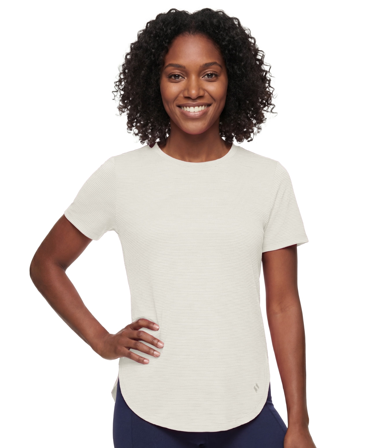 Click here for Skechers Womens GoDri Swift Stripe Tunic T-Shirt -... prices