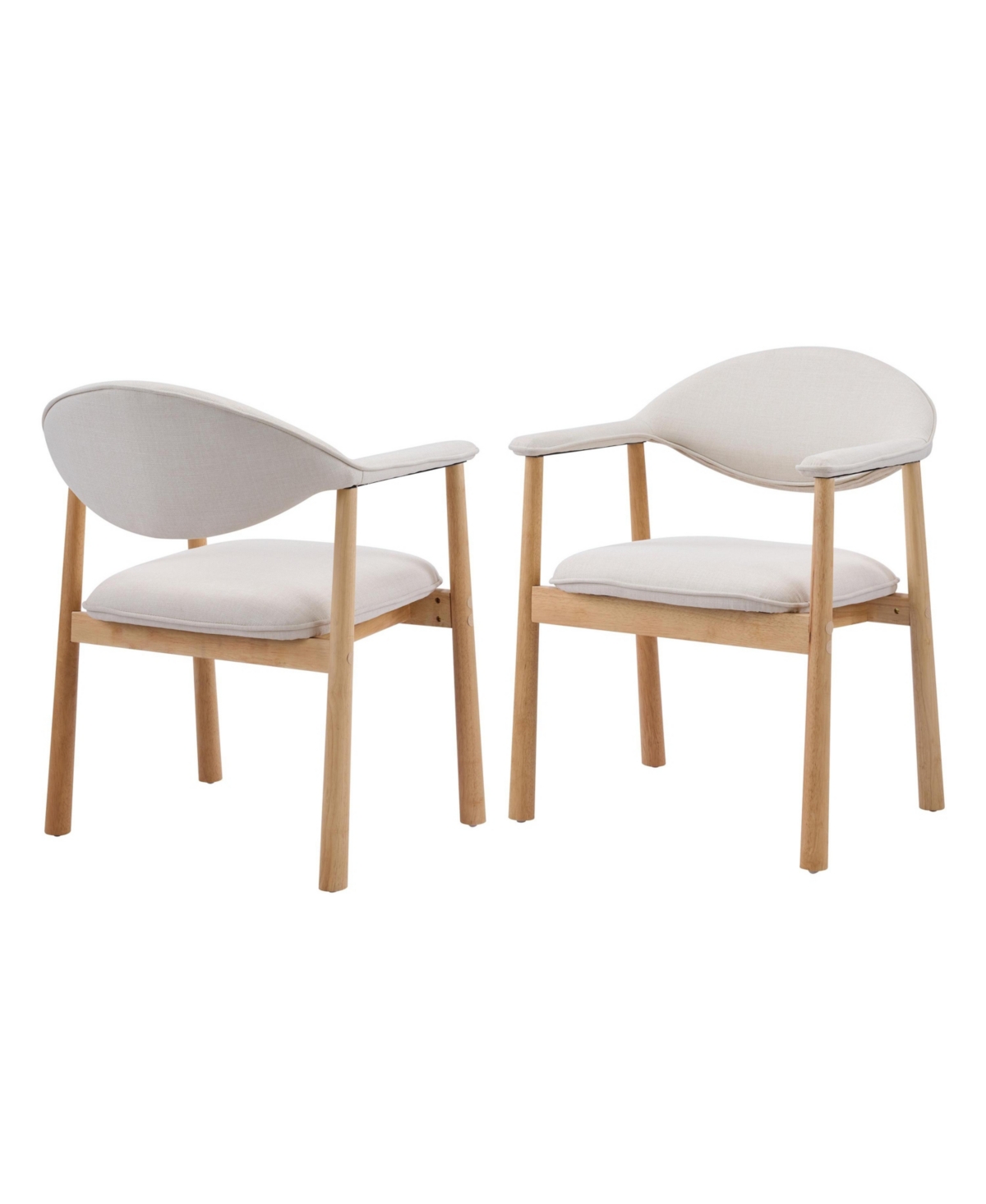 Click here for Boyel Living 2-Piece Modern Dining Chairs with Arm... prices