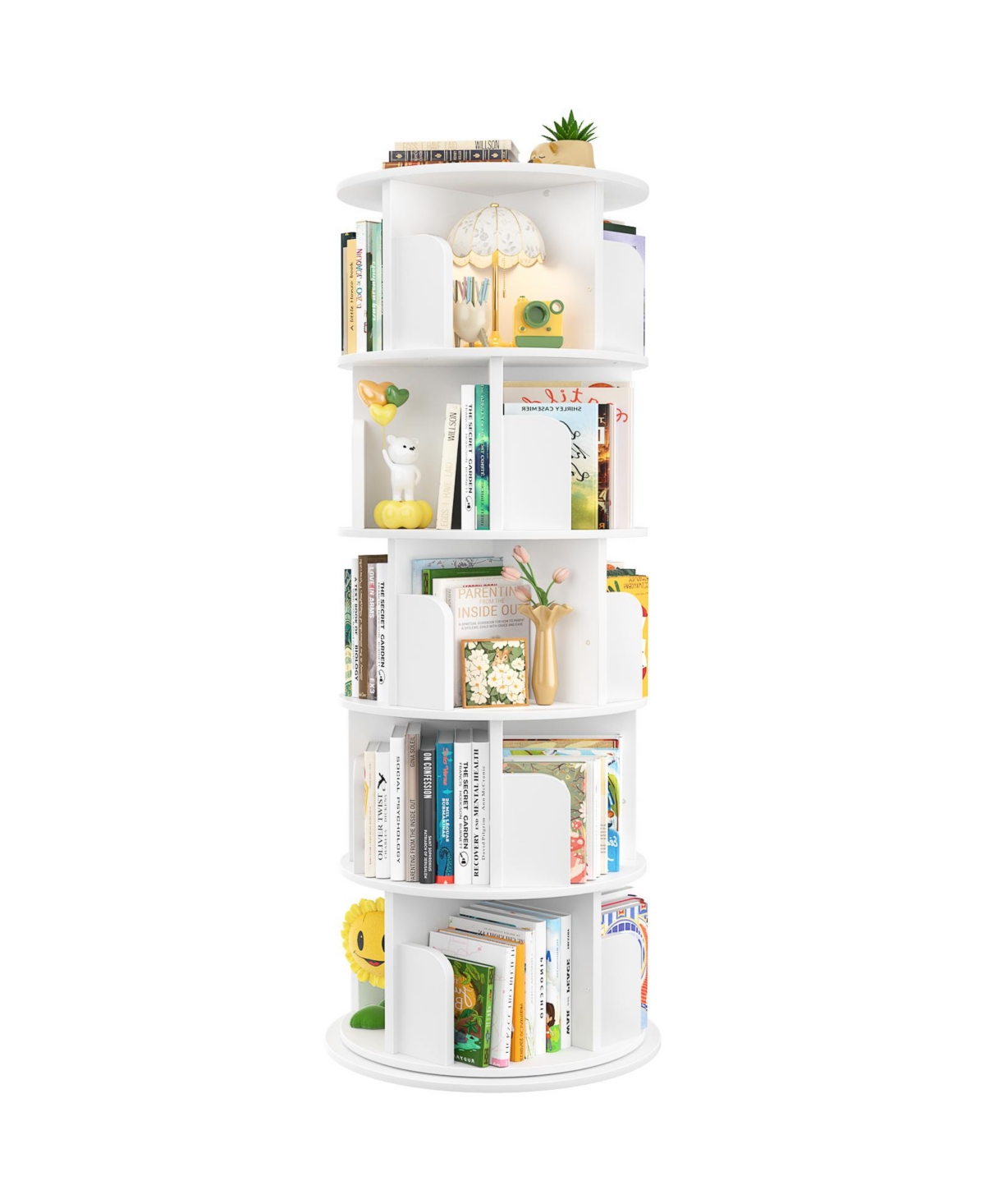 Click here for 360 Display Wooden Rotating Bookcase  Corner Books... prices