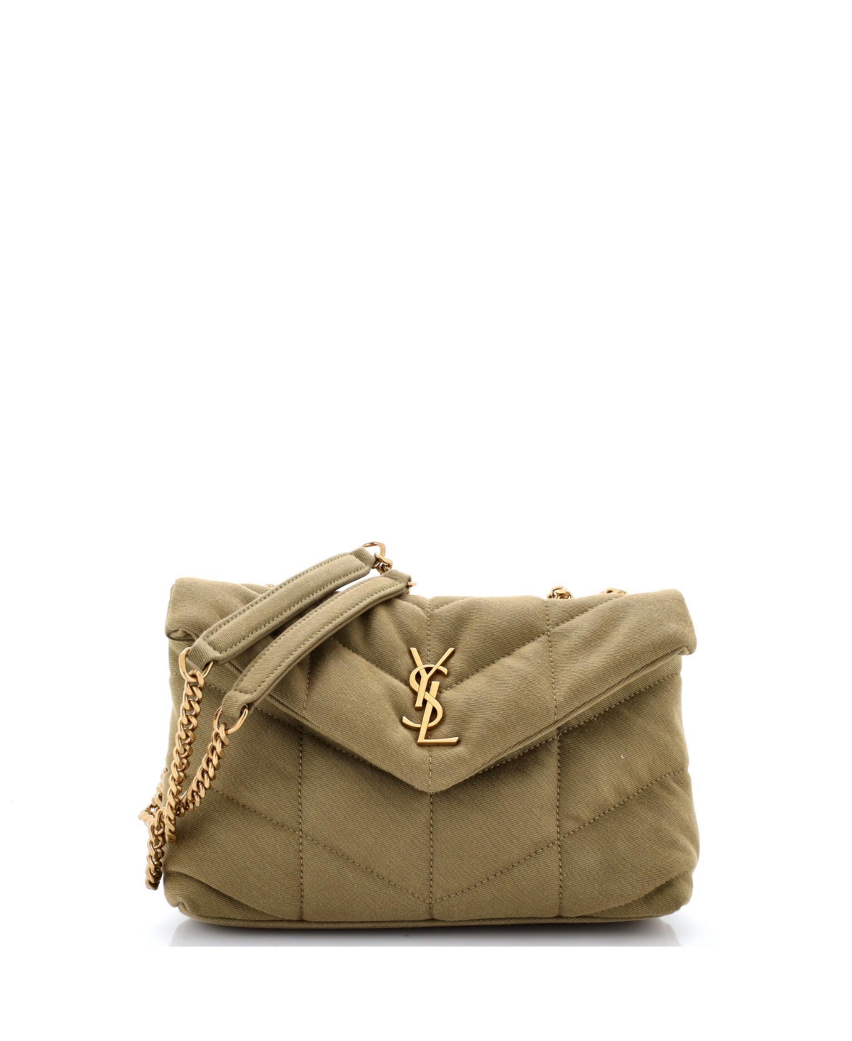 Click here for Pre-Owned Saint Laurent Mini Loulou Puffer Shoulde... prices