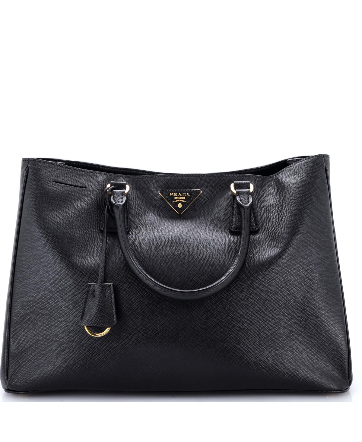 Click here for Pre-Owned Prada North South Lux Open Tote Saffiano... prices