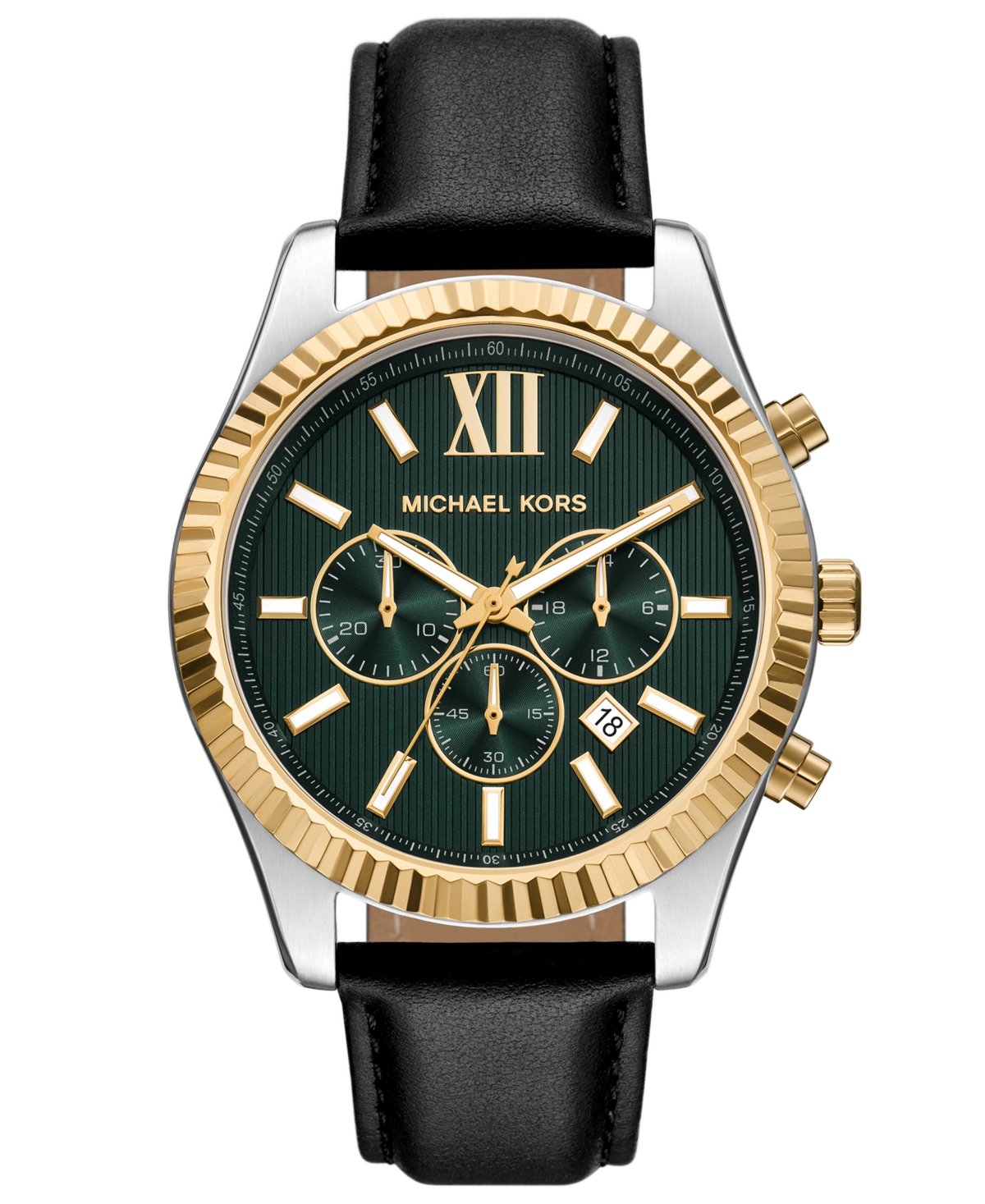 Click here for Michael Michael Kors Mens Lexington Chronograph Bl... prices