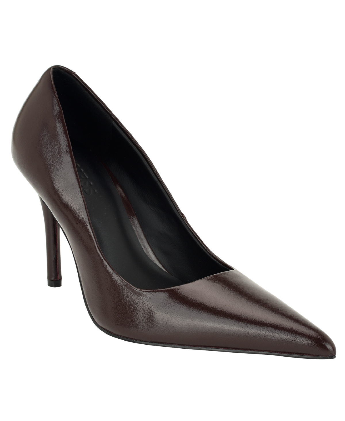Click here for Guess Womens Naprini Leather Pointed Toe High Stil... prices