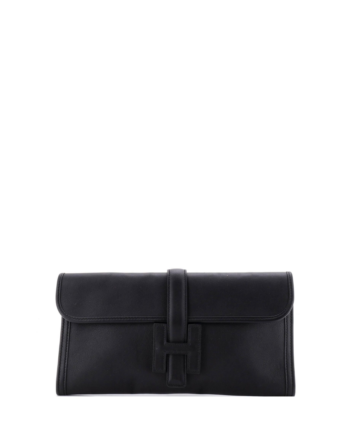 Click here for Pre-Owned Hermes 29 Jige Elan Clutch Swift - Black prices
