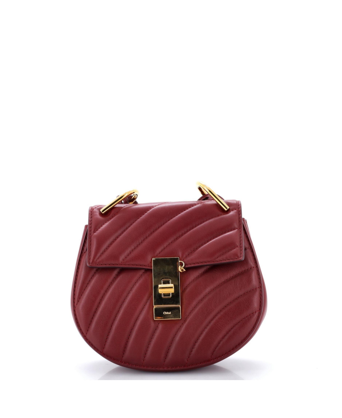 Click here for Pre-Owned Chloe Mini Drew Bijou Crossbody Bag Quil... prices