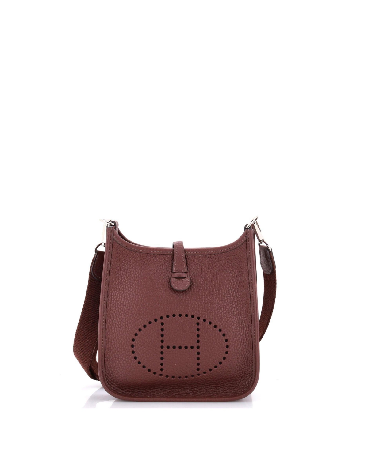 Click here for Pre-Owned Hermes Tpm Evelyne Bag Gen Iii Clemence... prices