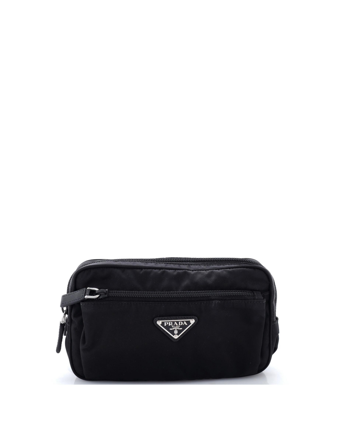 Click here for Pre-Owned Prada Front Pocket Belt Bag Re-Nylon wit... prices
