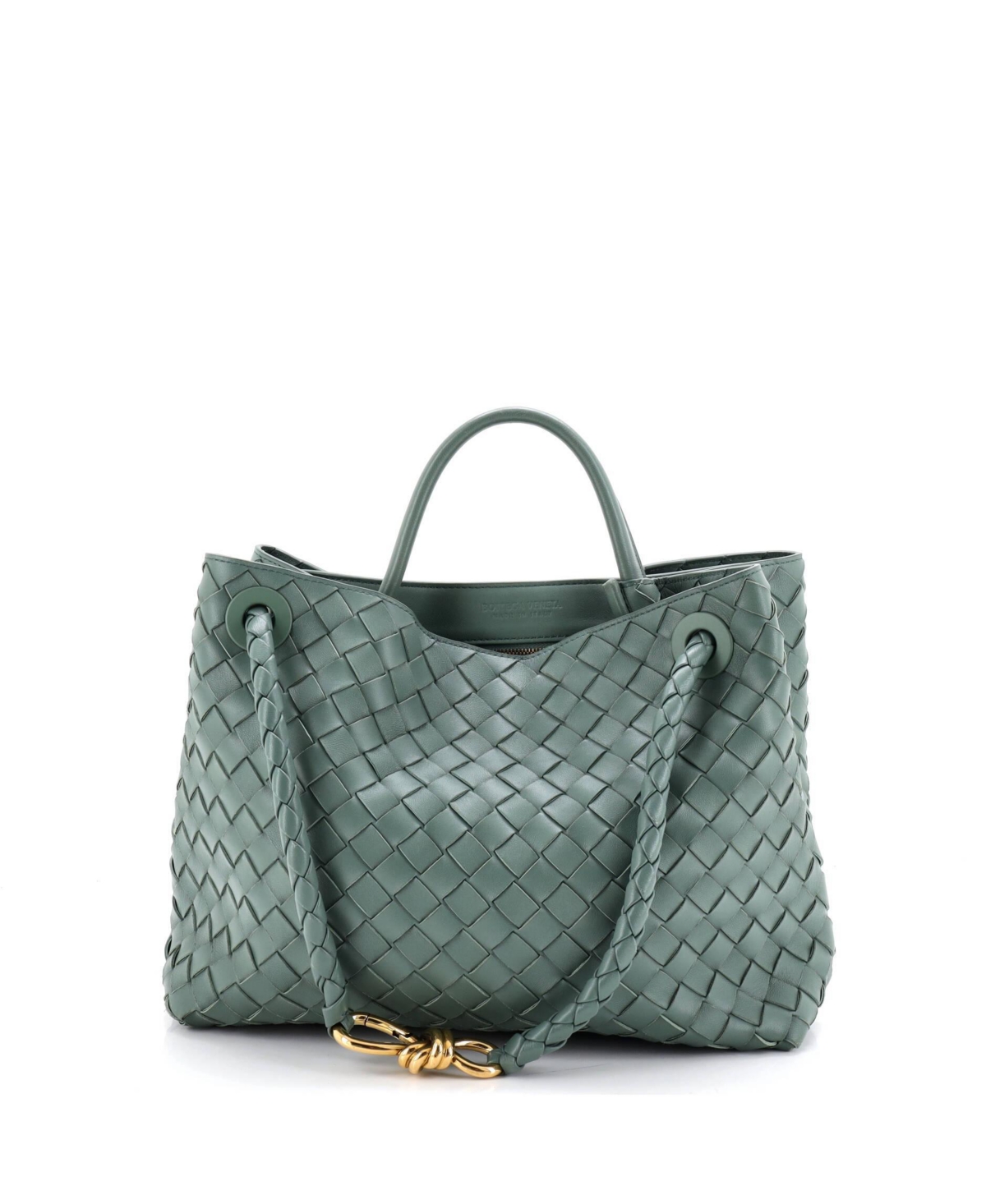 Click here for Pre-Owned Bottega Veneta Small Andiamo Top Handle... prices