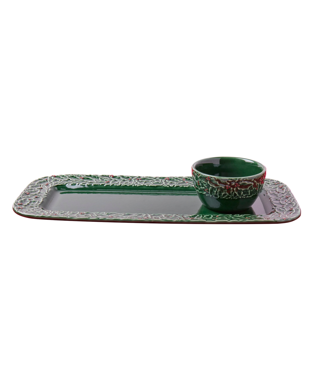 Click here for Haven Holly Platter & Tidbit Bowl Set  Exclusively... prices