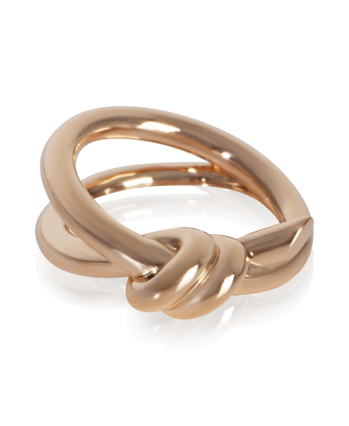 Click here for Pre-Owned Tiffany & Co Rose Gold Double Row Knot R... prices
