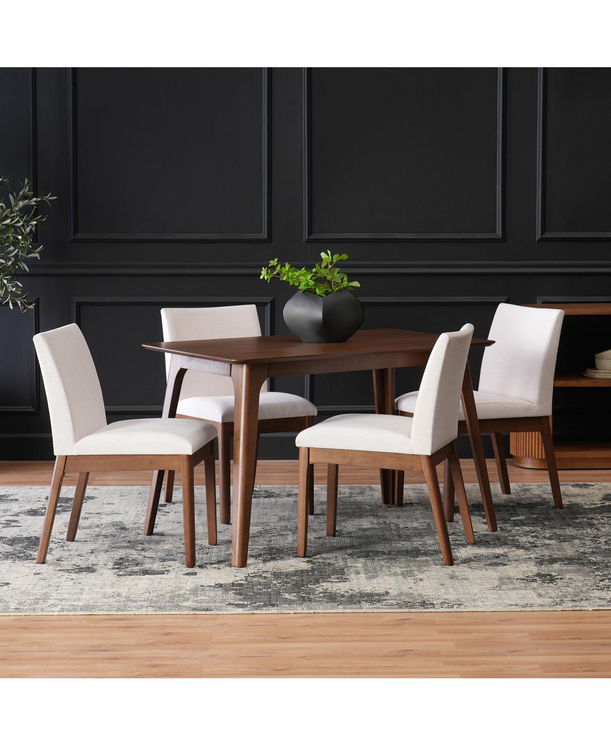 Click here for Streamdale Furniture 5-Piece Solid Wood Dining Set... prices
