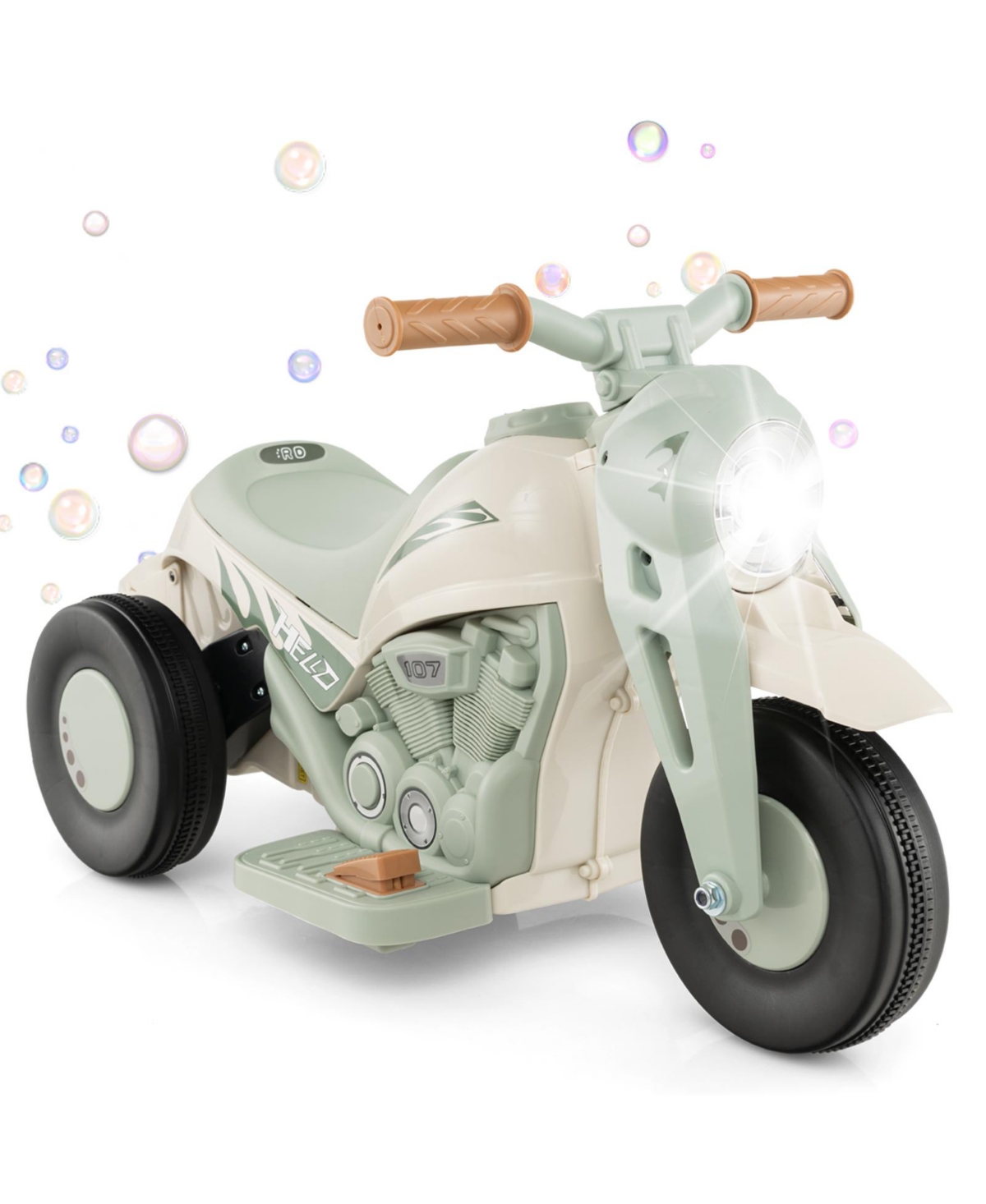 Click here for Costway 6V Kids Bubble Car Electric Ride on Motorc... prices