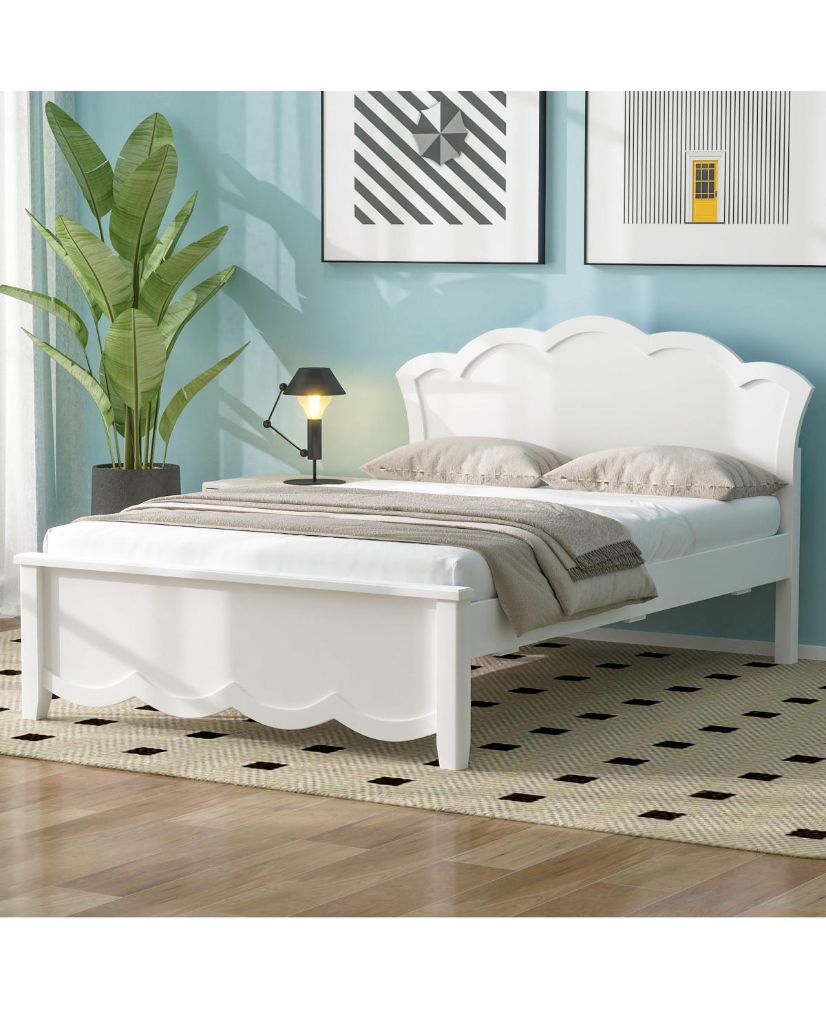 Click here for Streamdale Furniture Twin Size Wood Platform Bed w... prices