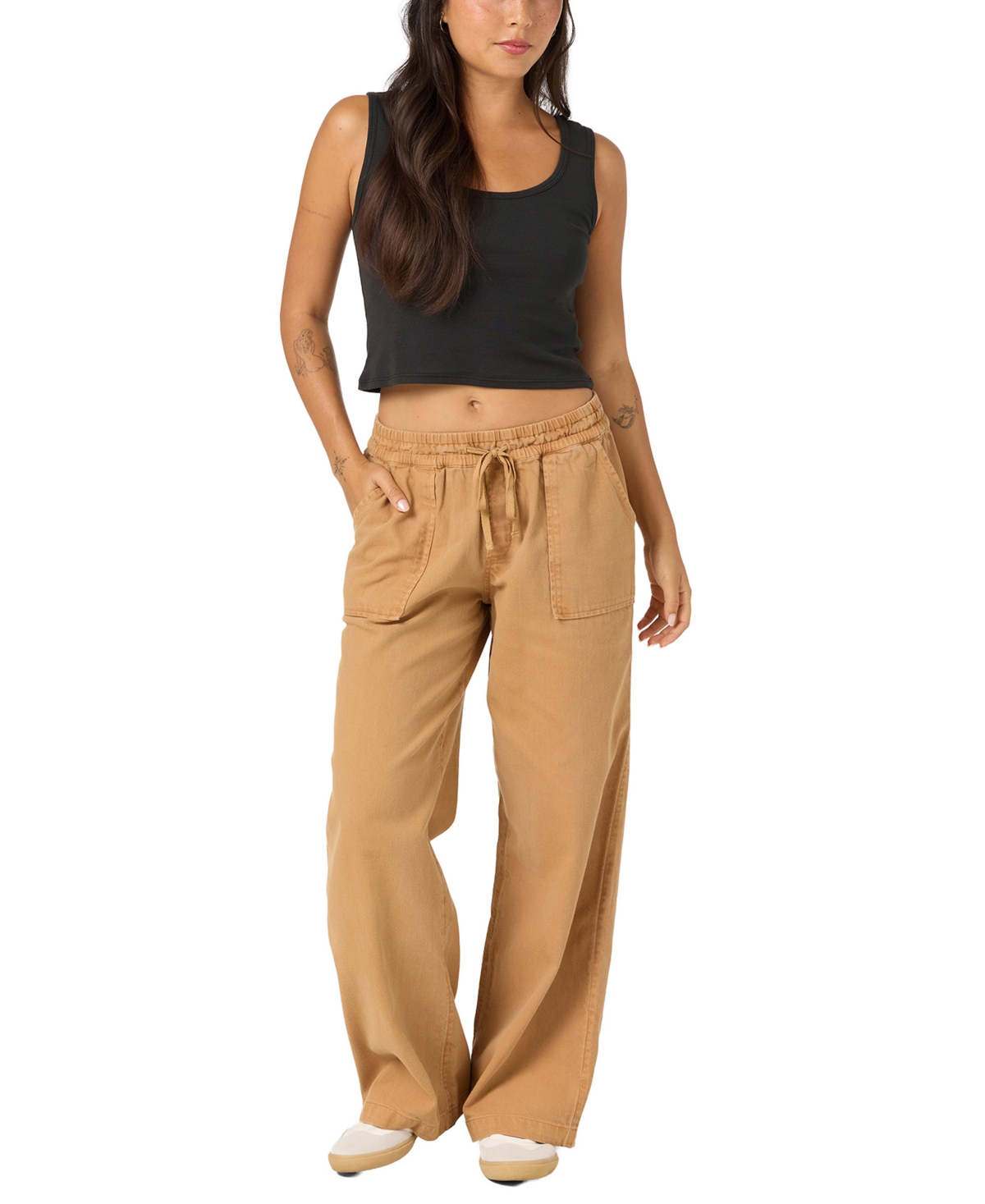 Click here for ONeill Womens Sevie Patch Pocket Woven Pull-On Pan... prices