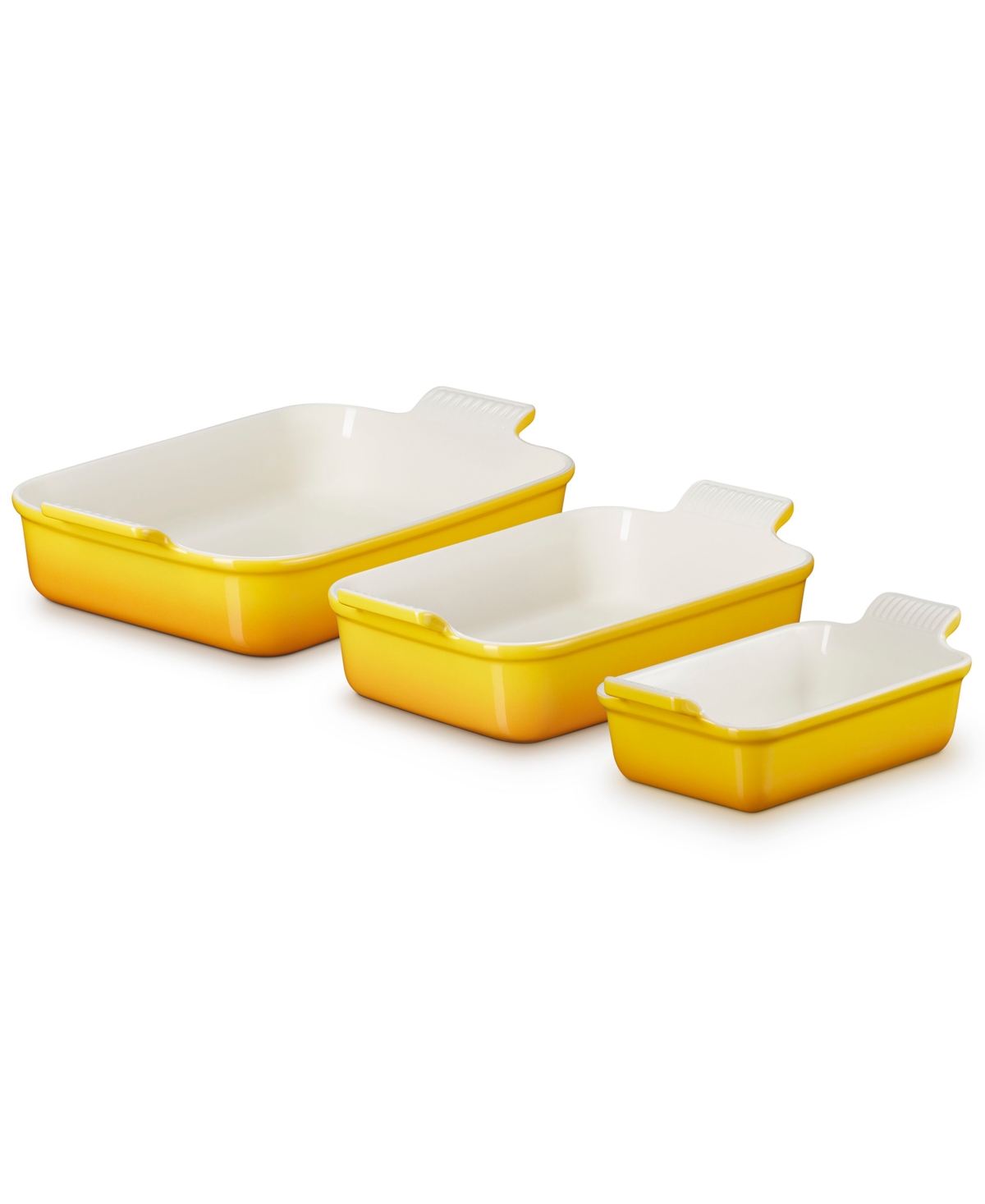 Click here for Le Creuset Set of 3 Heritage Bakers - Nectar prices
