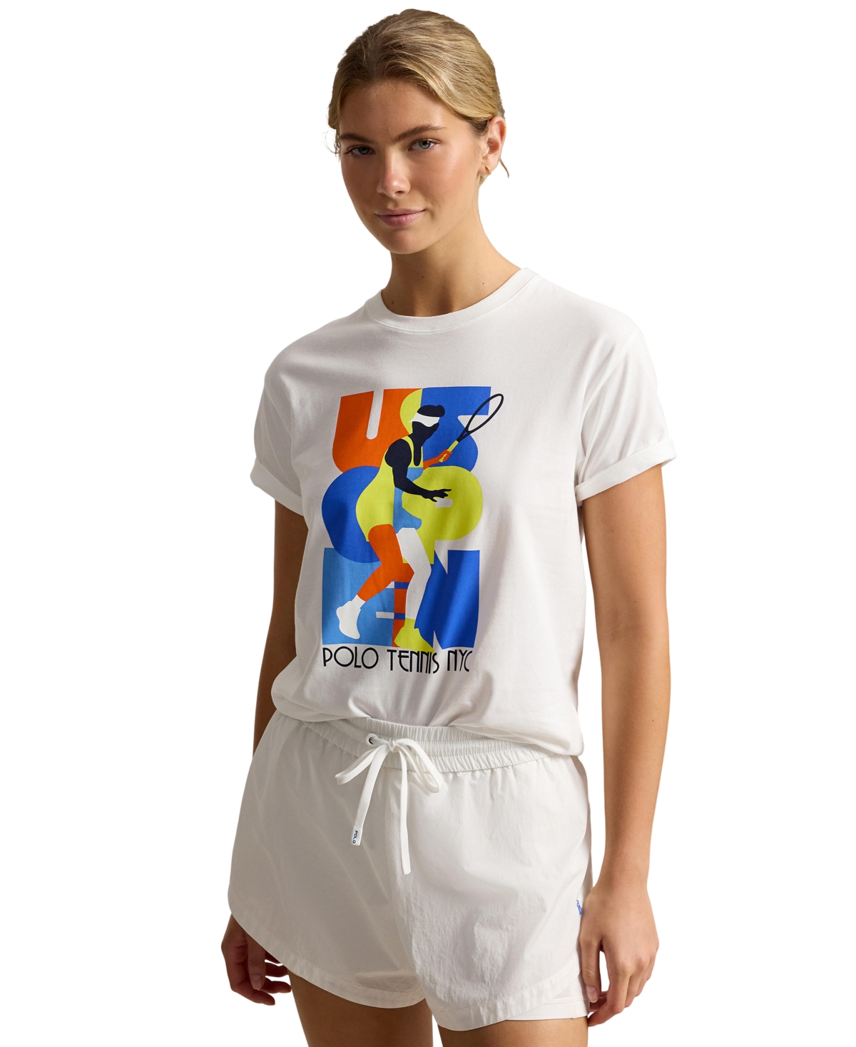 Click here for Polo Ralph Lauren Womens Us Open Graphic Crewneck... prices