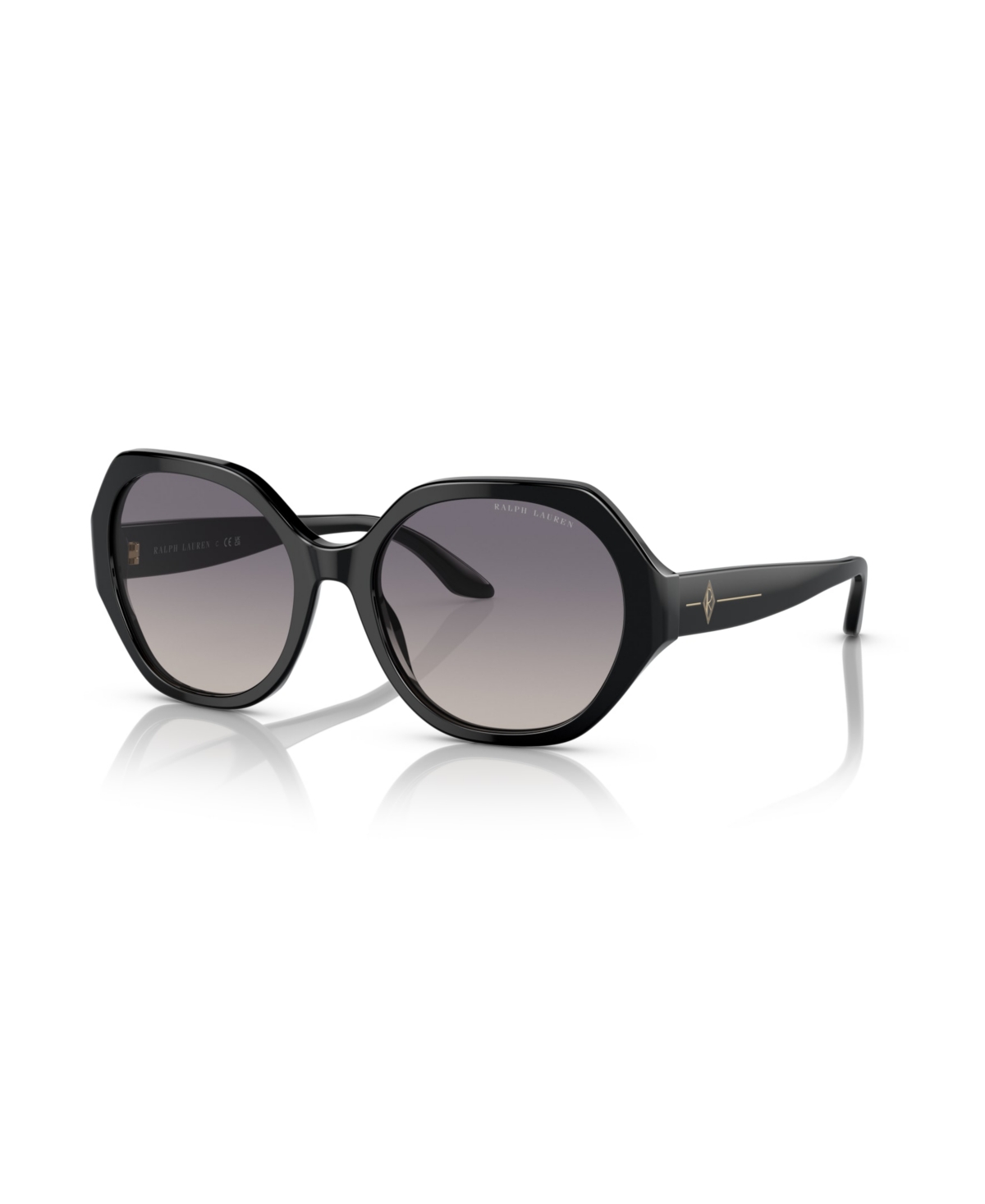 Click here for Ralph Lauren Womens Sunglasses  RL8208 - Shiny Bla... prices