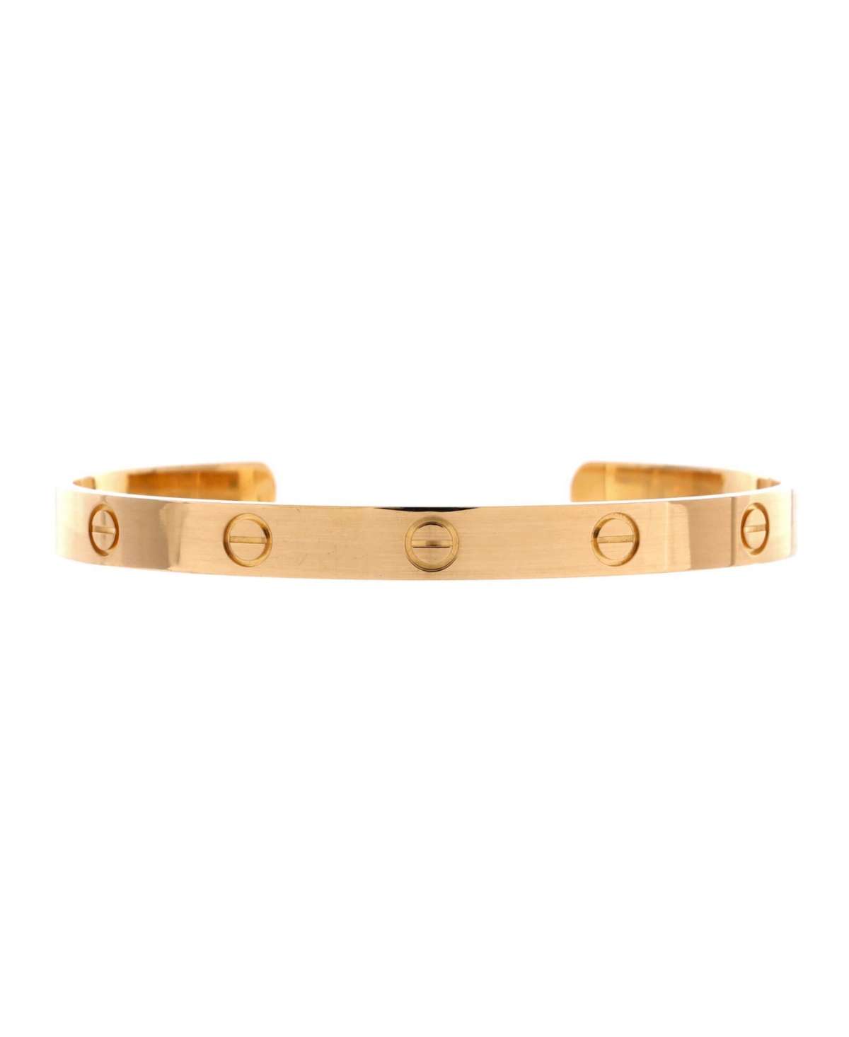 Click here for Pre-Owned Cartier Love Cuff Bracelet - 18k yellow... prices