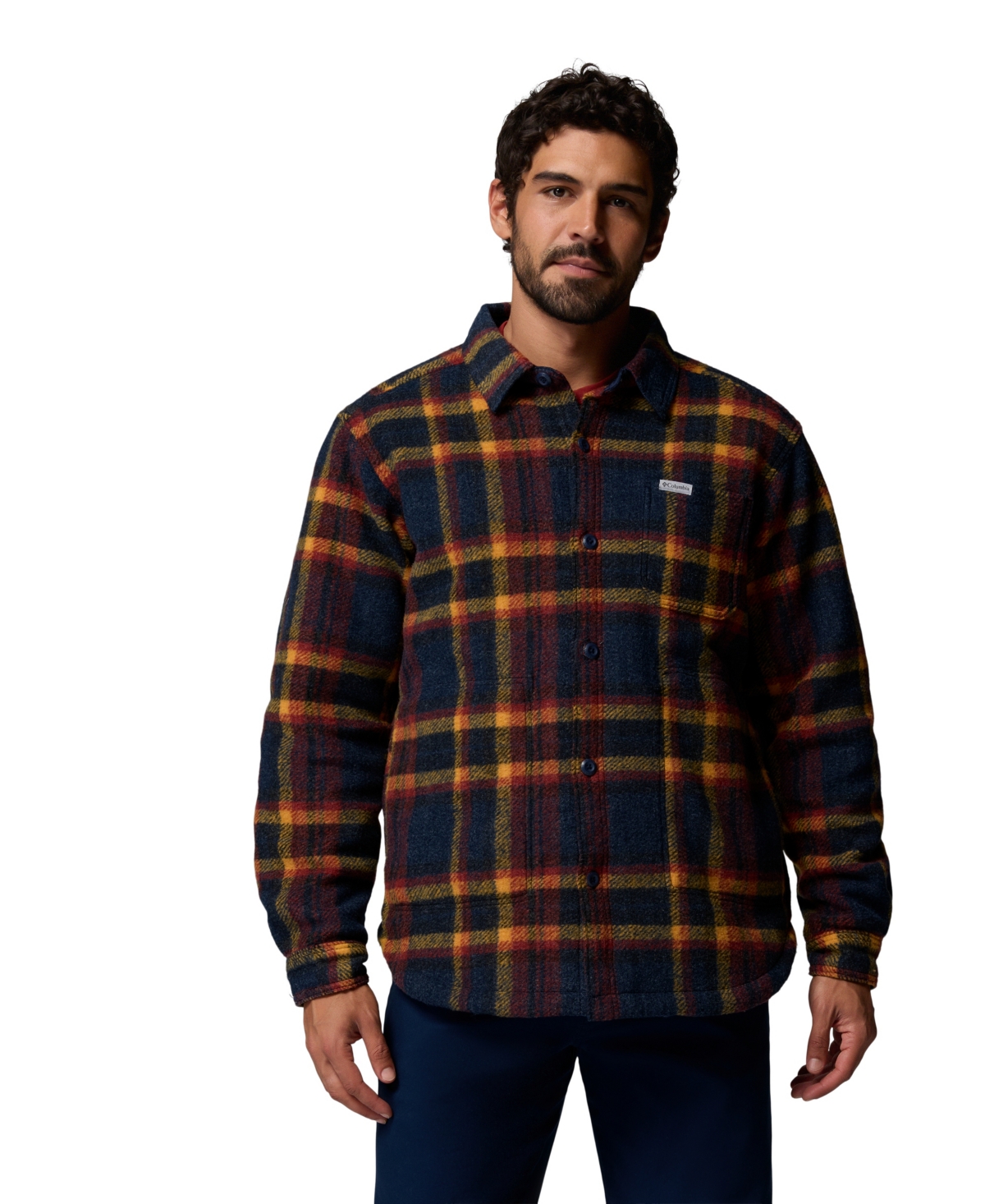 Click here for Columbia Mens Hunter Arch Long-Sleeve Shirt - Coll... prices