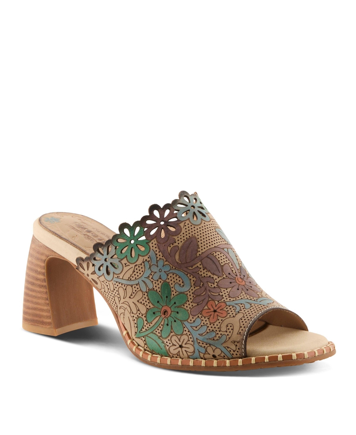 Click here for LArtiste Womens Foxxila Slide with Laser-Cut Detai... prices