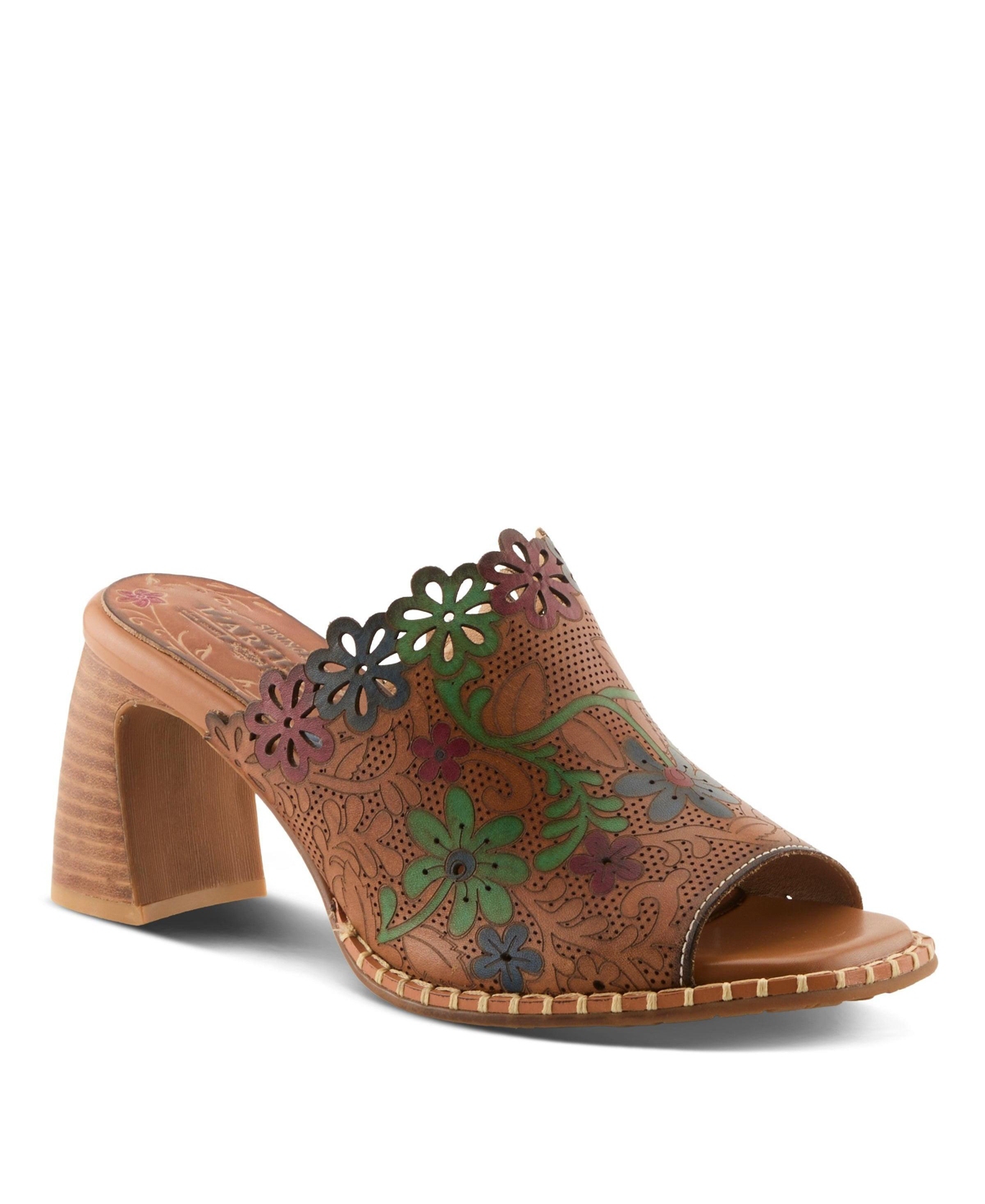 Click here for LArtiste Womens Foxxila Slide with Laser-Cut Detai... prices