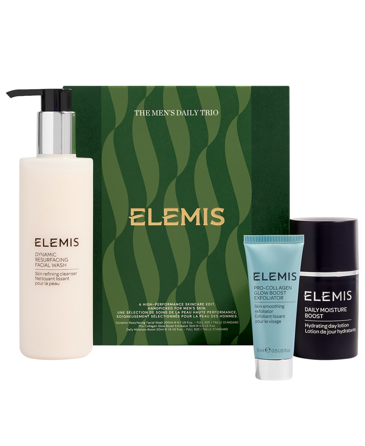 Click here for Elemis Mens 3-Piece Pro-Collagen The Daily Facial... prices