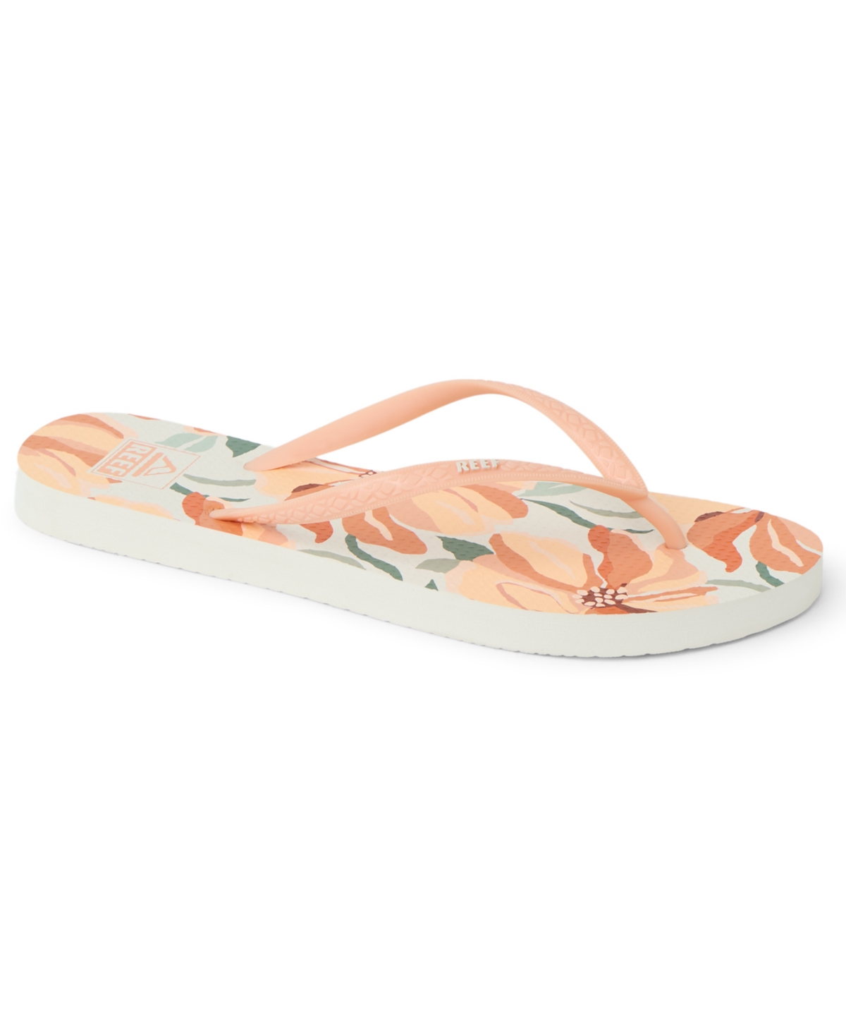 Click here for Reef Womens Reef Seaside Prints Slip-On Flat Sanda... prices