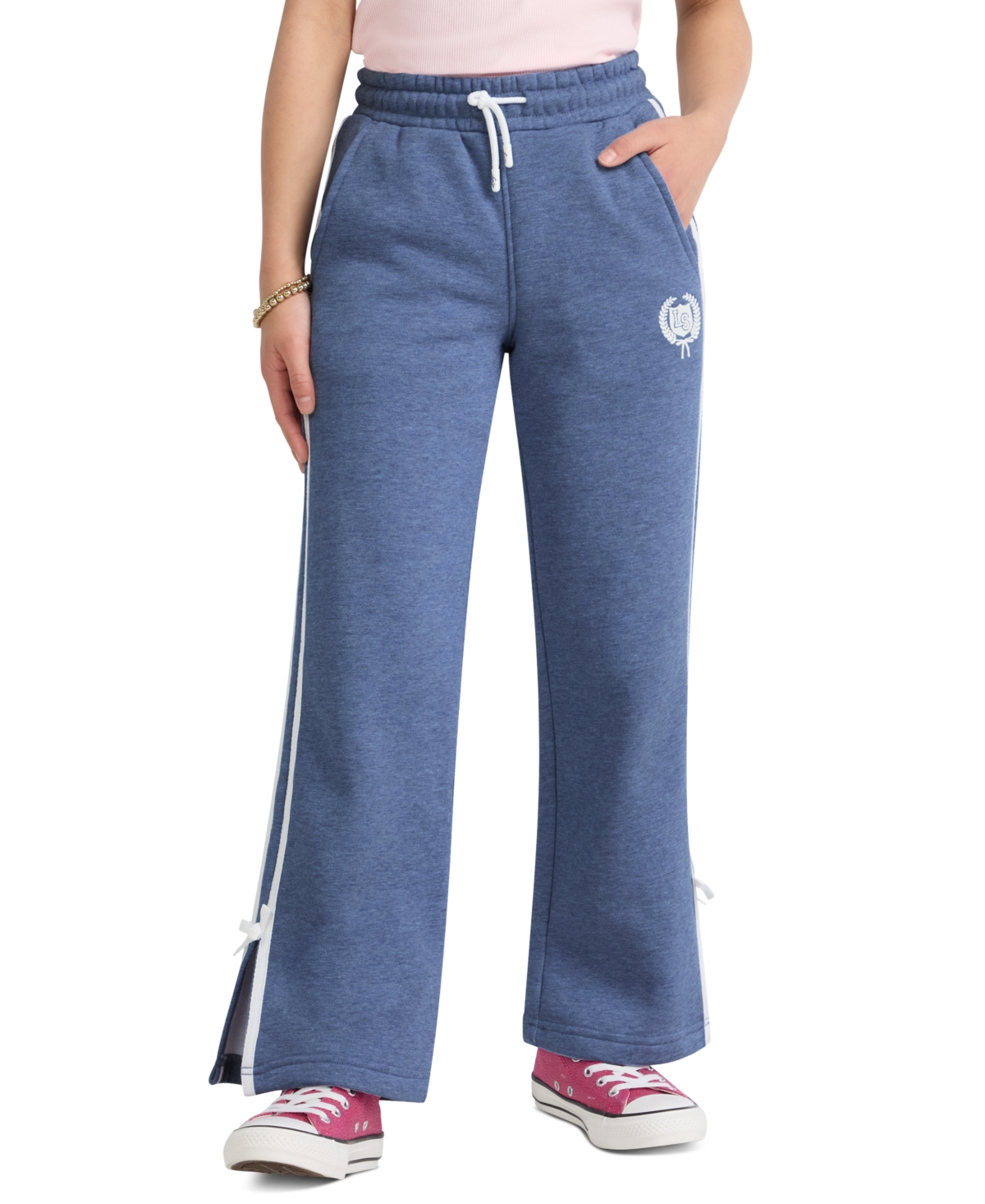 Click here for Levis Girls 7-16 Wide Leg Knit Pants - Bijou Blue... prices