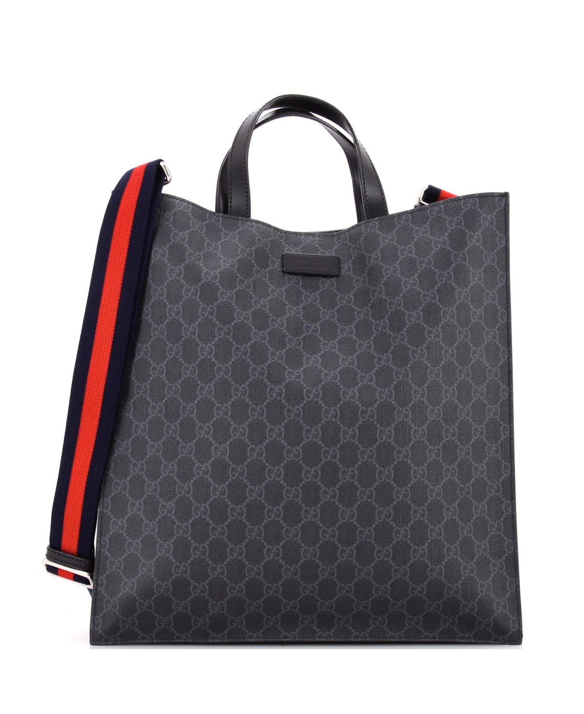 Click here for Pre-Owned Gucci Tall Convertible Soft Open Tote Gg... prices