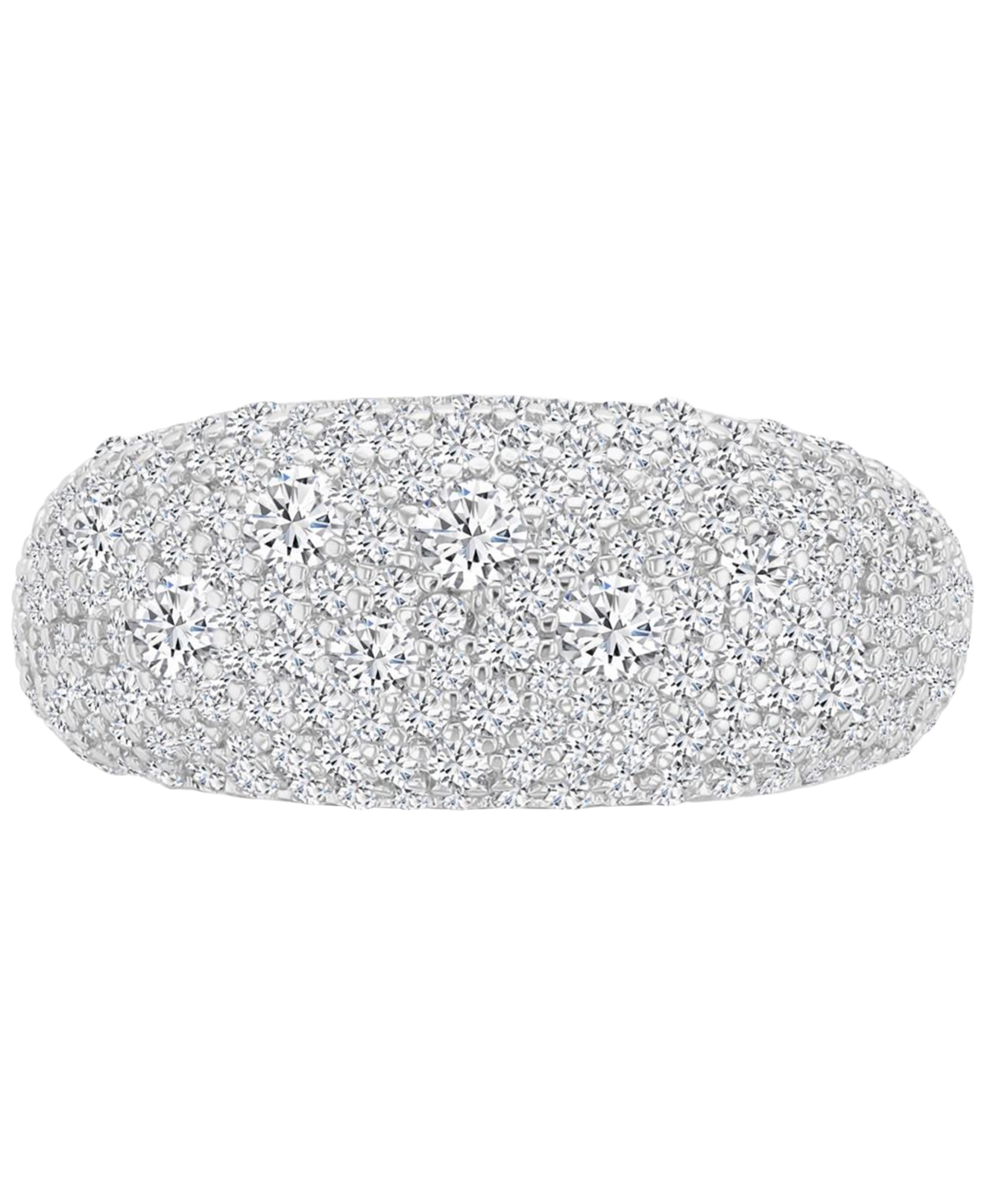 Click here for Macys 14k Gold-Plated Pave Statement Fashion Ring... prices