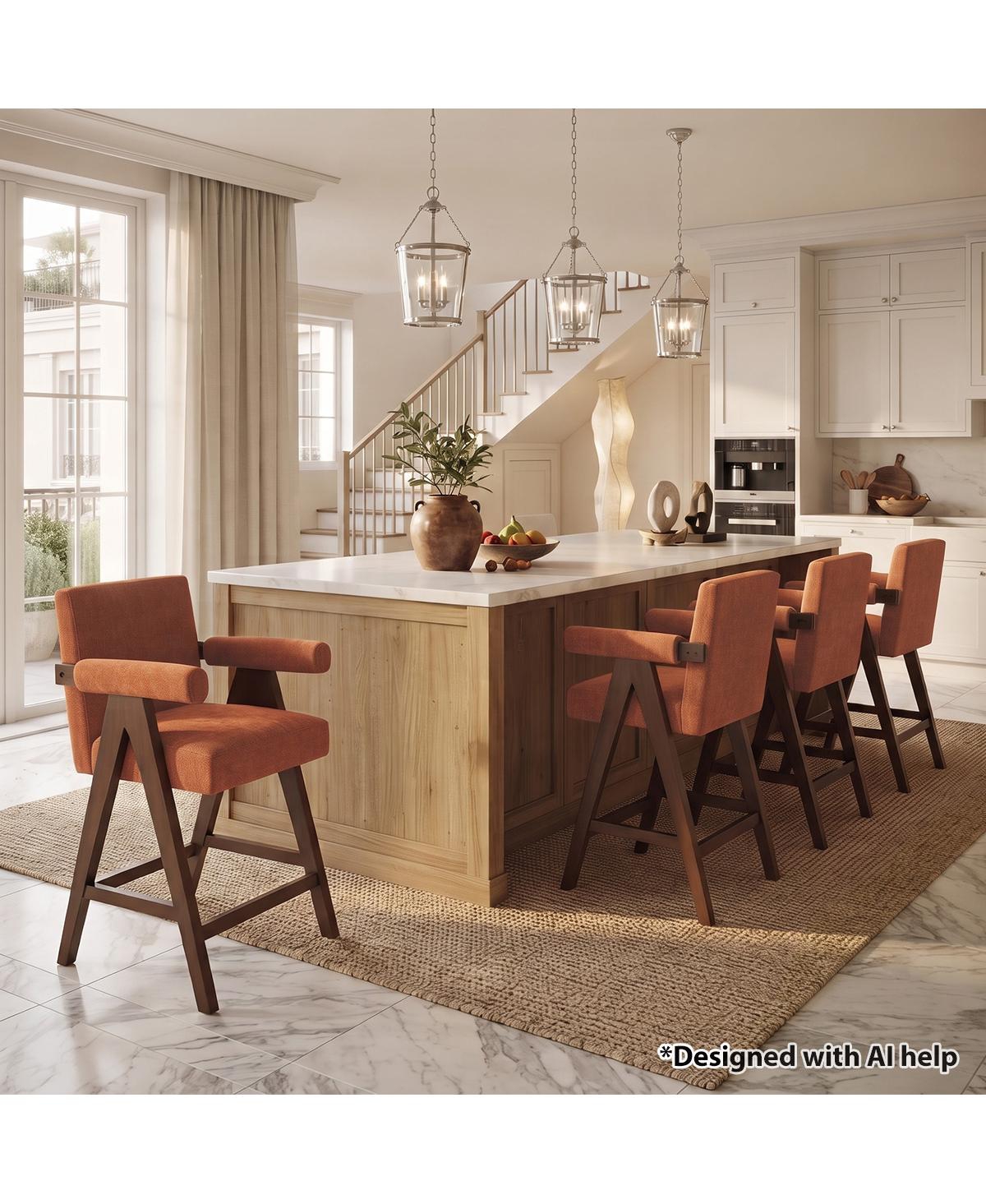 Click here for Maison Boucle Set of 4 Mid-Century Modern Counter... prices