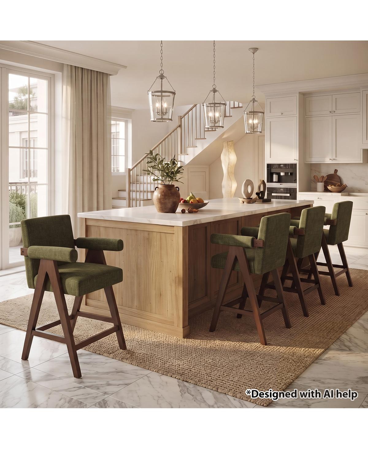 Click here for Maison Boucle Set of 4 Mid-Century Modern Counter... prices
