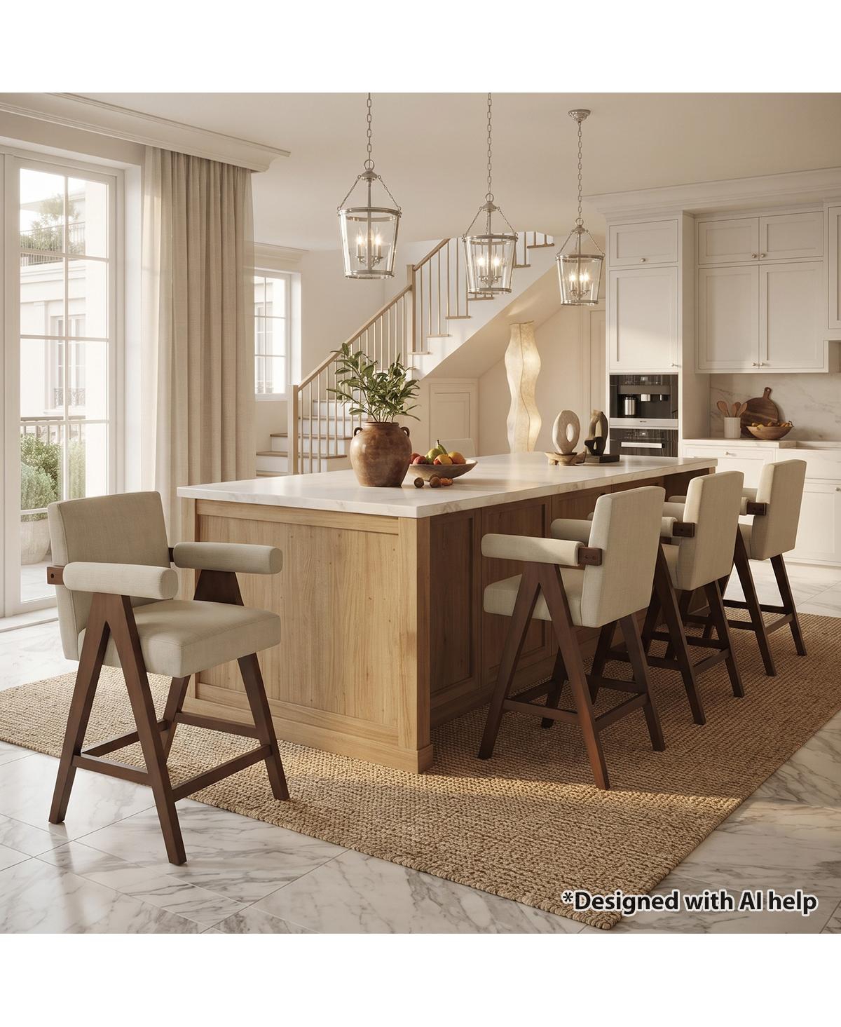 Click here for Maison Boucle Set of 4 Mid-Century Modern Counter... prices