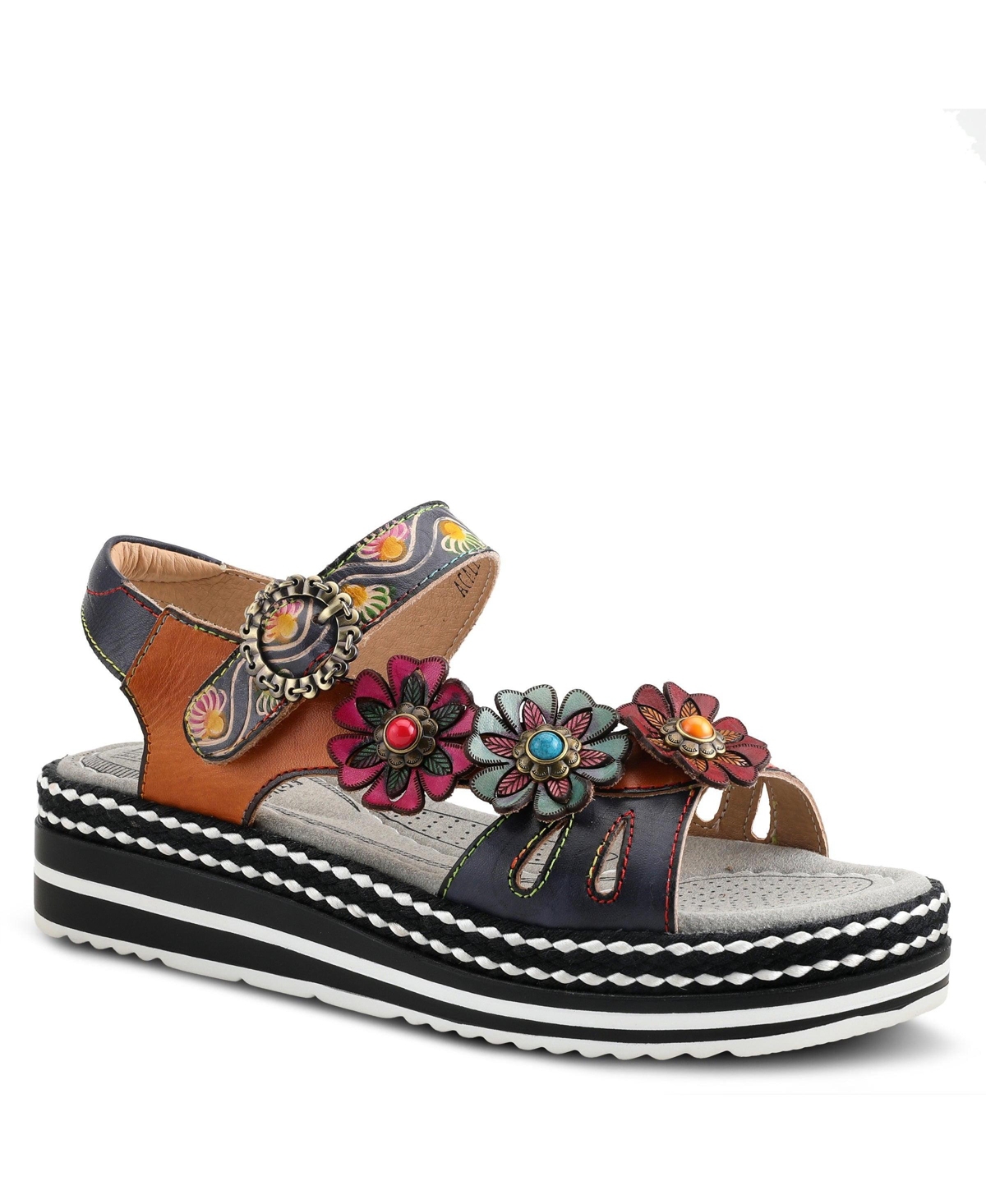 Click here for LArtiste Womens Laga Platform Sandal with Hand-Pai... prices