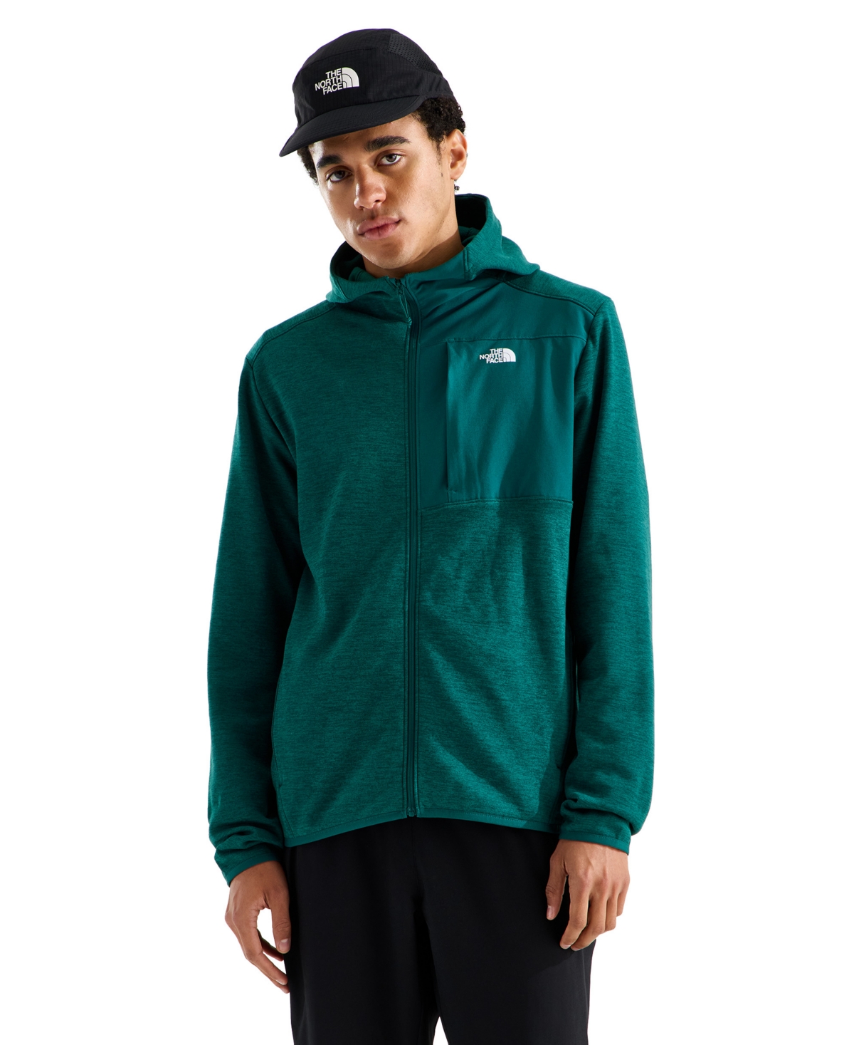 Click here for The North Face Mens Performance Fleece Full-Zip Ho... prices