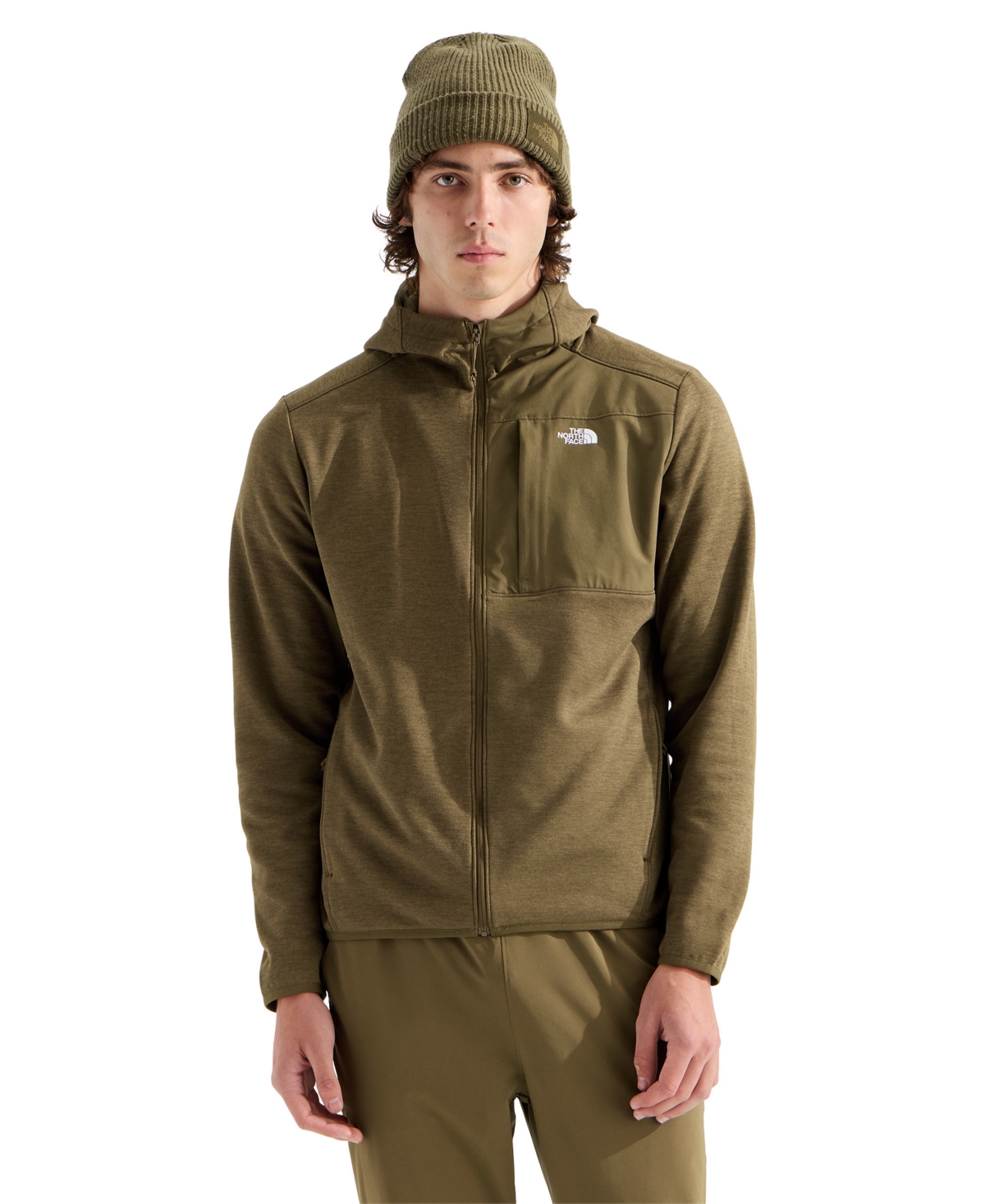Click here for The North Face Mens Performance Fleece Full-Zip Ho... prices