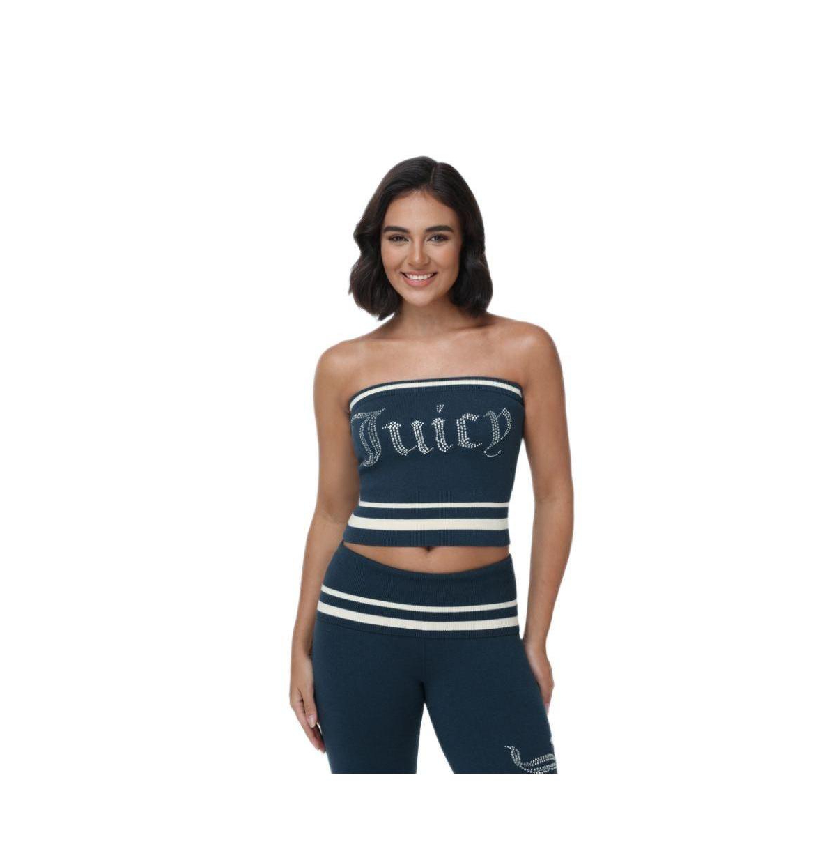 Click here for Juicy Couture Womens Strapless Fleece Tube Top - R... prices