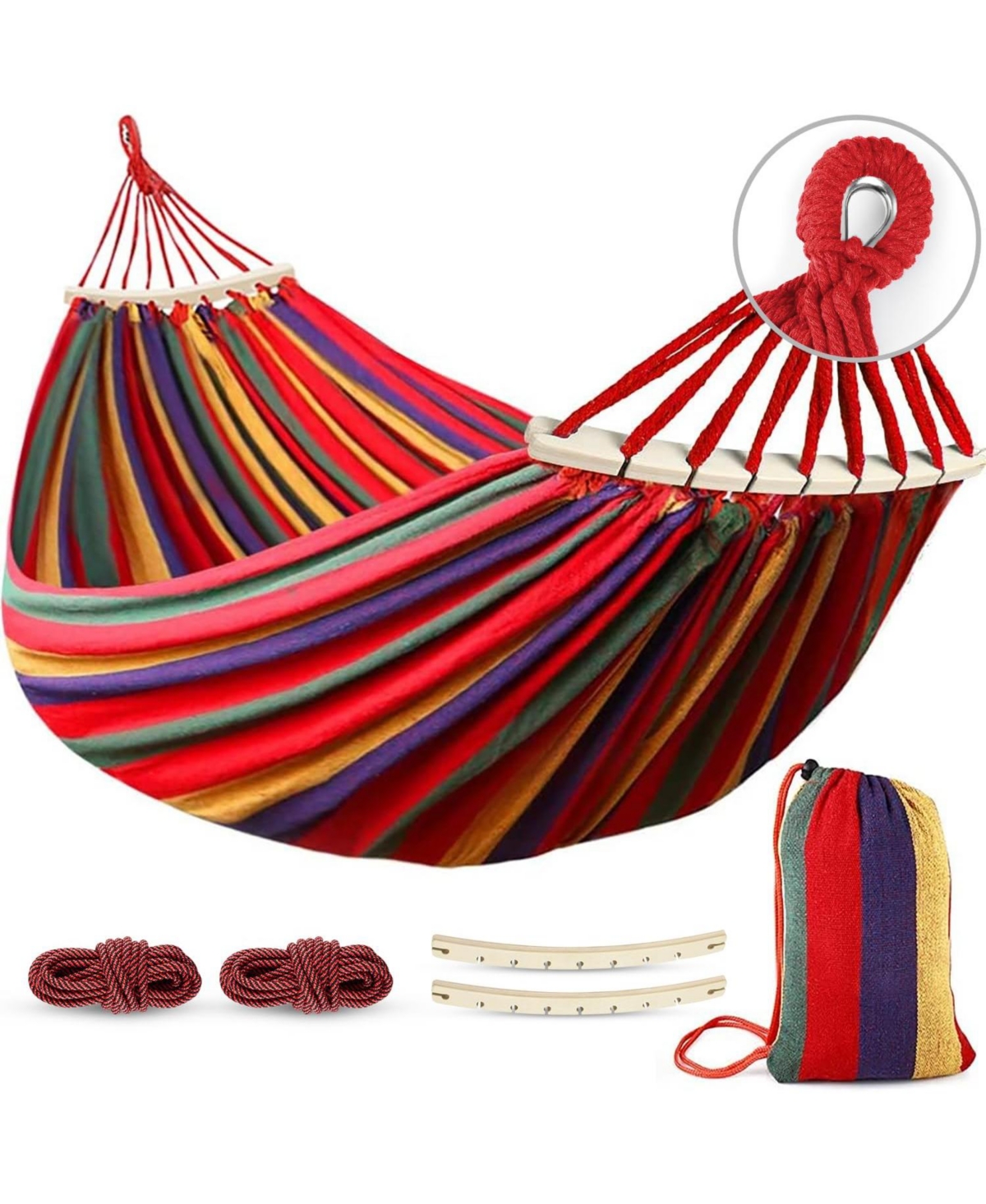 Click here for Piscifun Portable Camping Hammock Thickened Canvas... prices