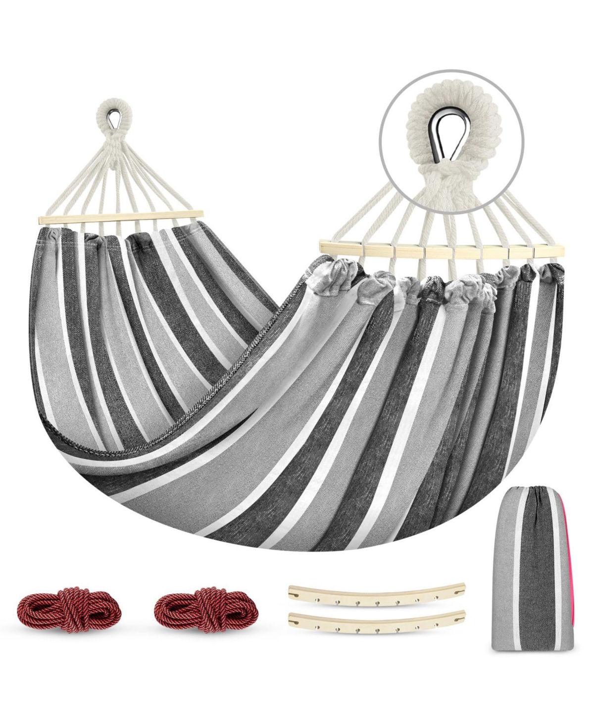Click here for Piscifun Portable Camping Hammock Thickened Canvas... prices