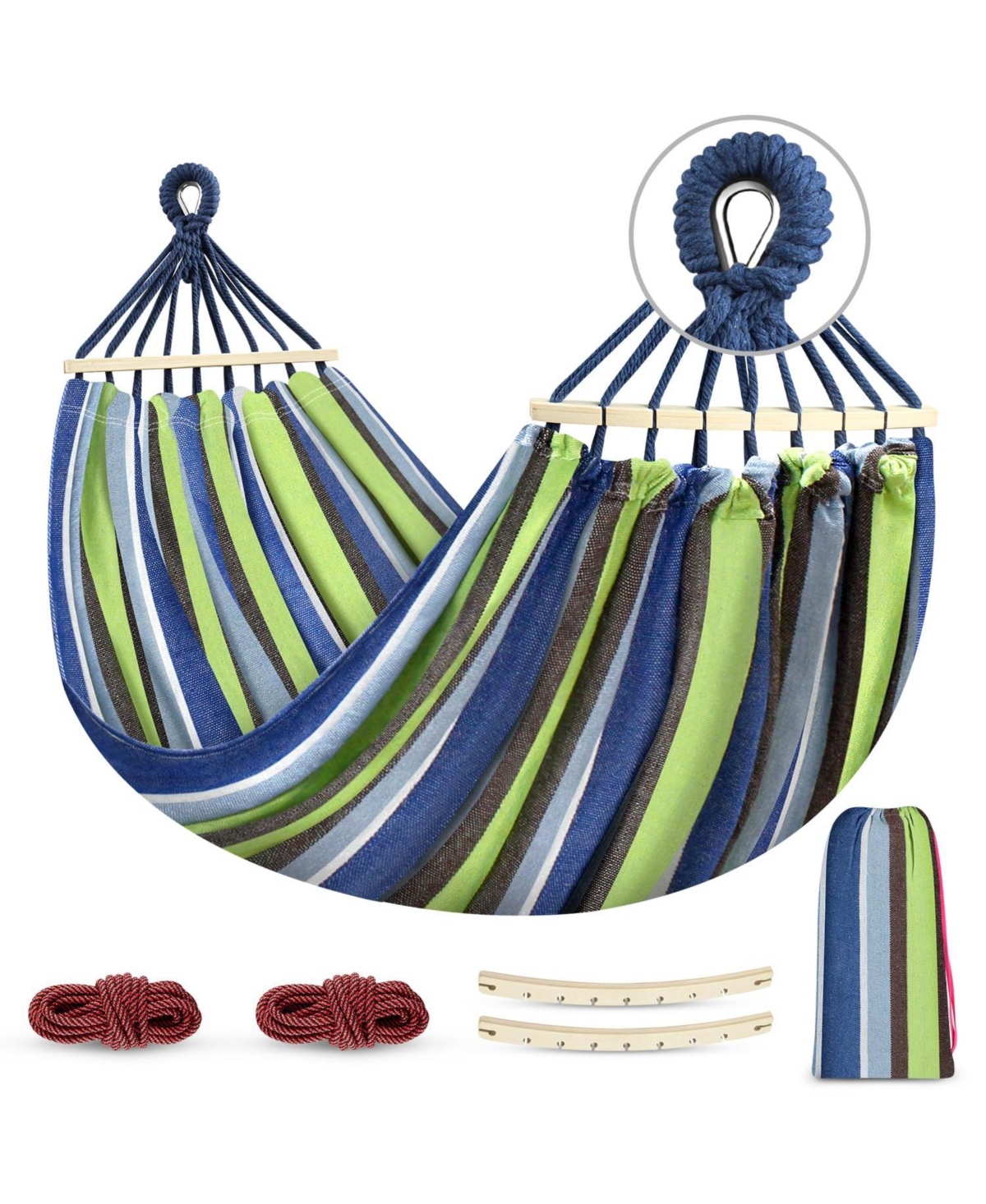 Click here for Piscifun Portable Camping Hammock Thickened Canvas... prices