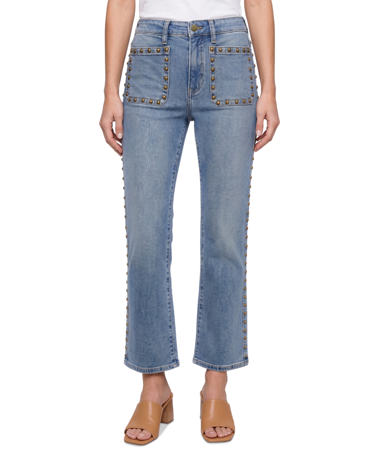 Click here for Liverpool Los Angeles Womens Studded Hannah Mid-Ri... prices