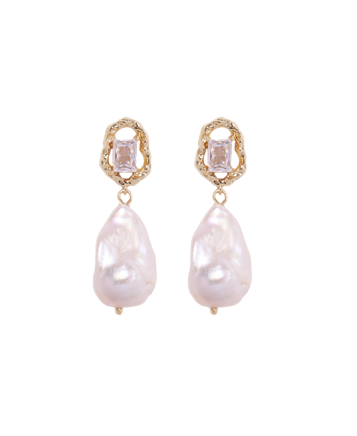 Click here for Petit Moments Abigail Earrings Pearl - Pink prices