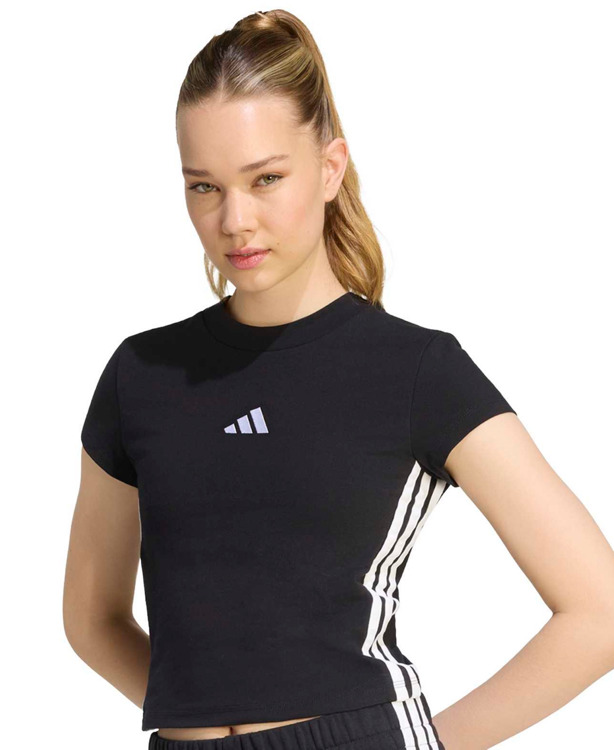 Click here for adidas Womens Essentials 3-Stripes Padded Slim Bab... prices