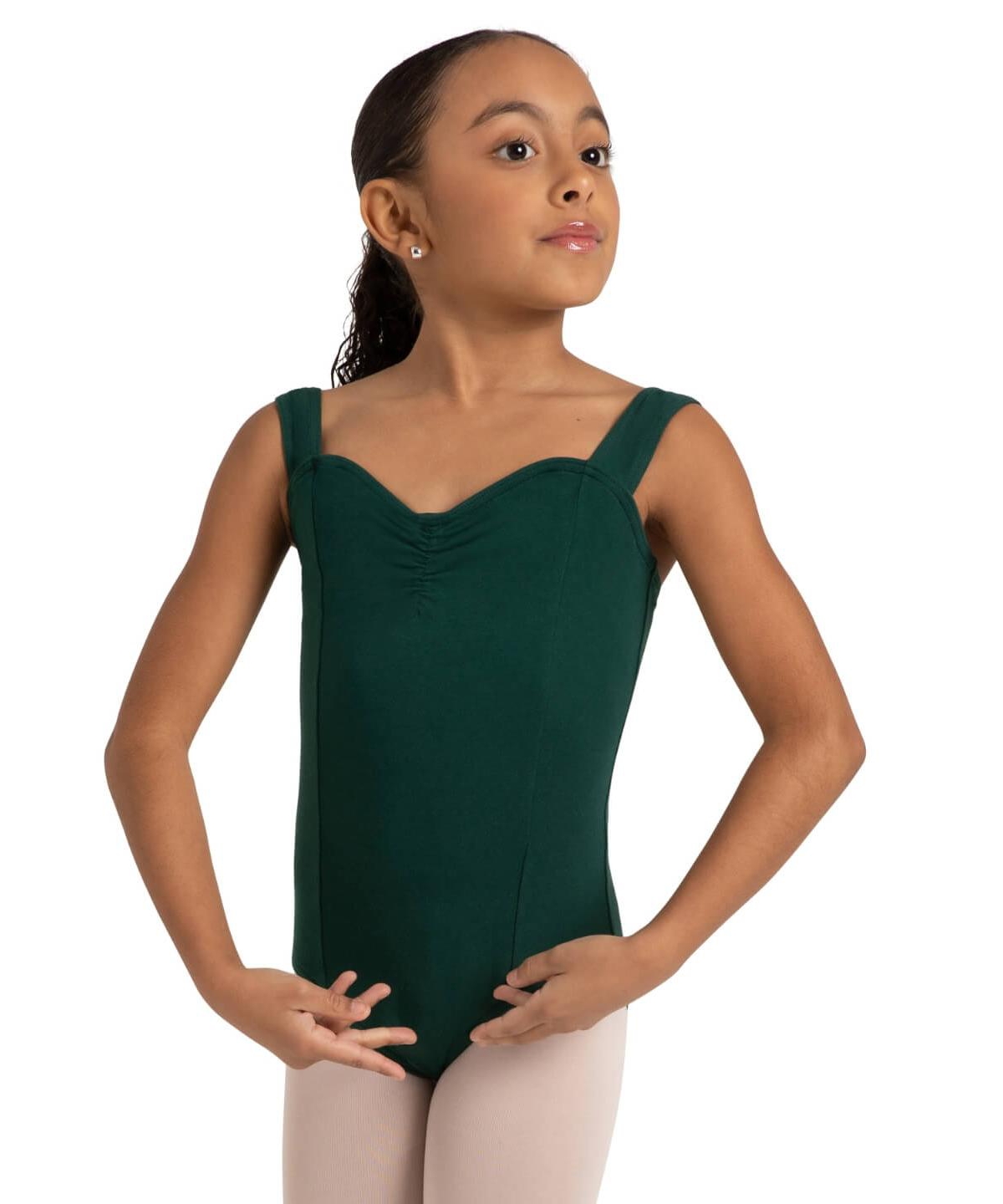 Click here for Capezio Girls Princess Tank Leotard - Hunter prices