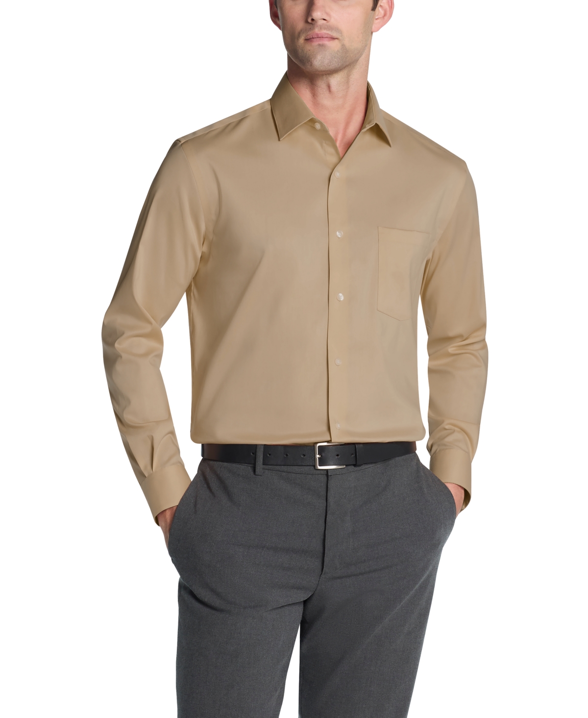 Click here for Van Heusen Mens Wrinkle Stretch Square Cuff Dress... prices
