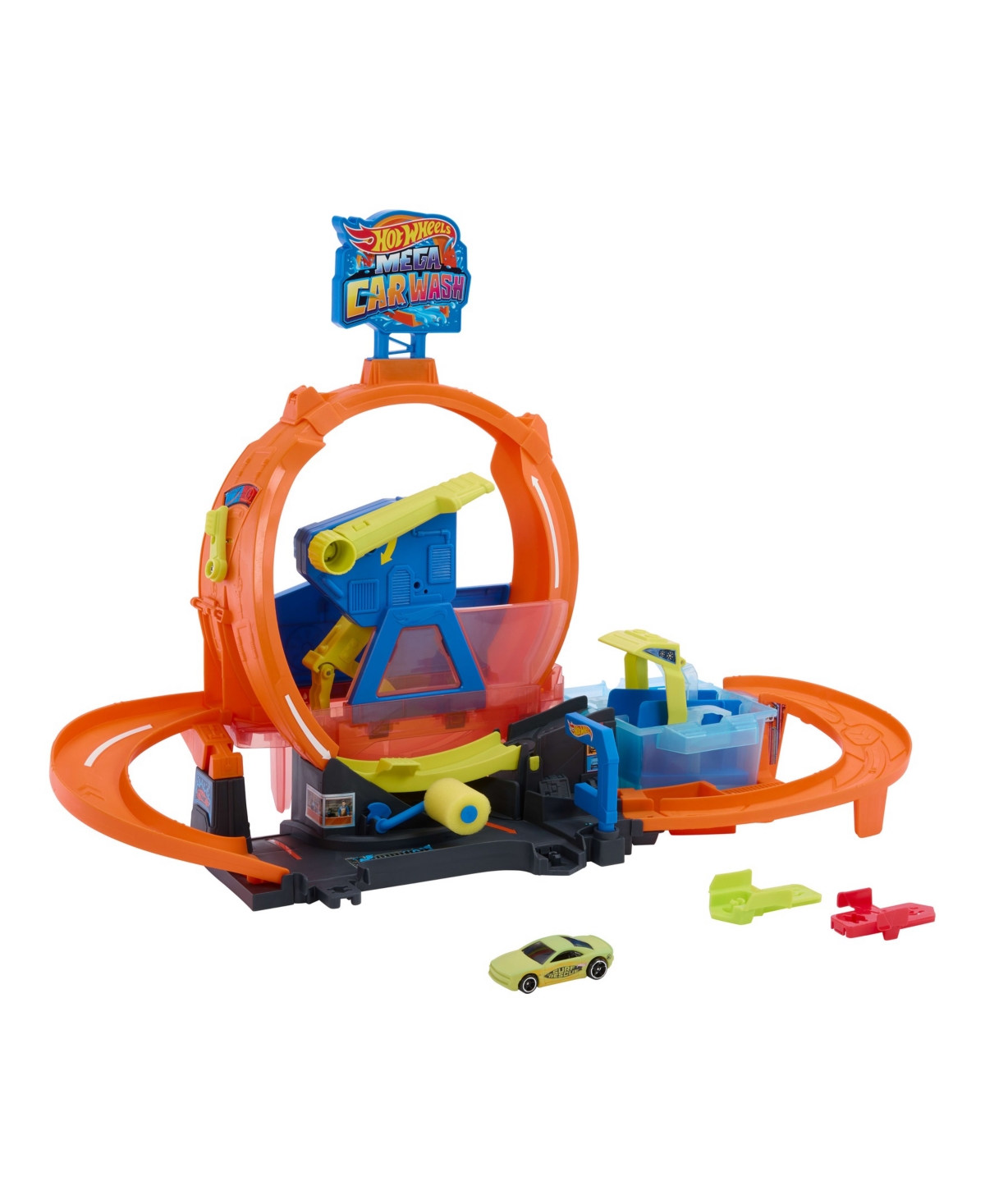 Click here for Hot Wheels 1:64 Scale City Mega Loop Car Wash Play... prices
