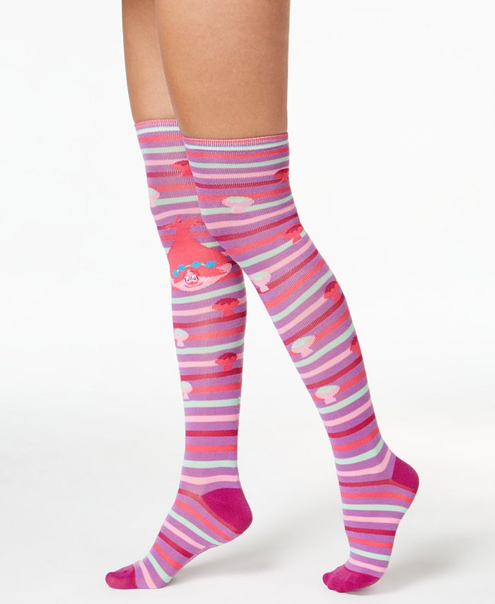 Disney DreamWorks Trolls Women's Over-The-Knee Socks - Macy's