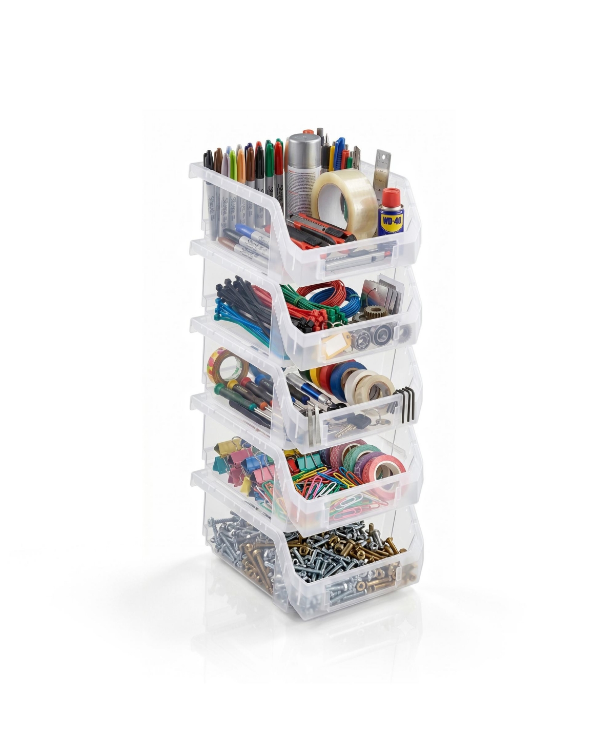 Click here for Sorbus Small Open Front Stackable Garage Storage B... prices