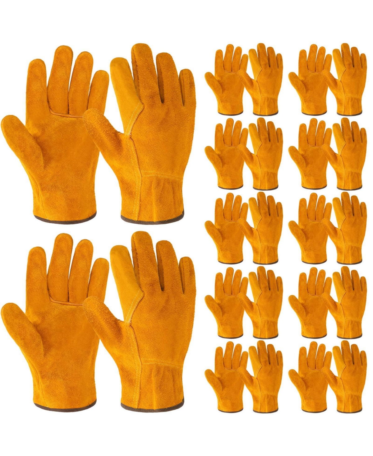 Click here for Xdovet Leather Work Gloves Flexible Grip Thorn Pro... prices